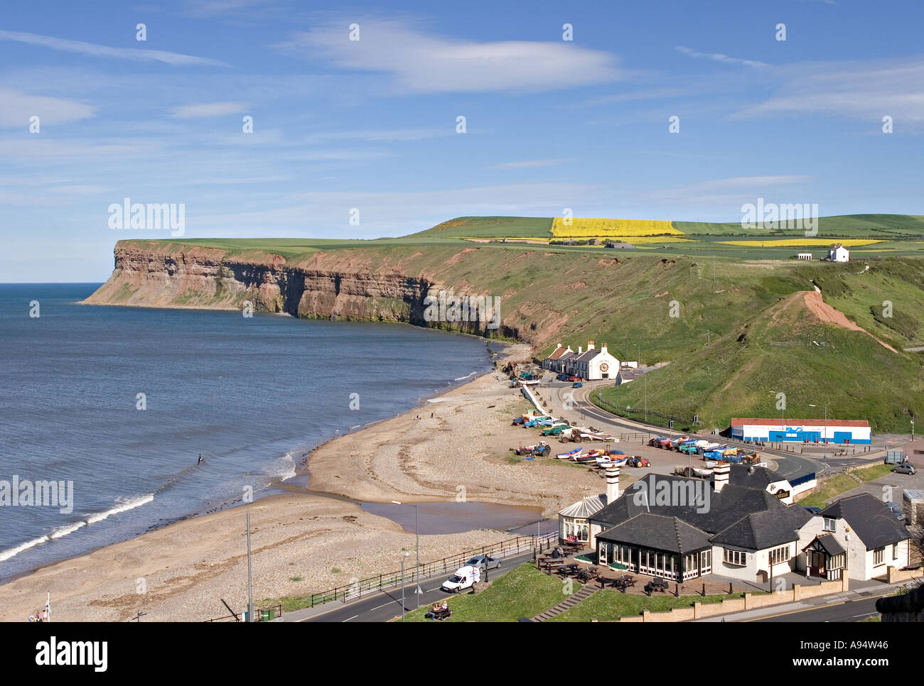 Fishing boat saltburn hi-res stock photography and images - Alamy