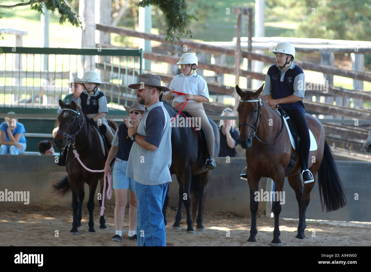 Riding for Disabled Queensland competition Stock Photo - Alamy