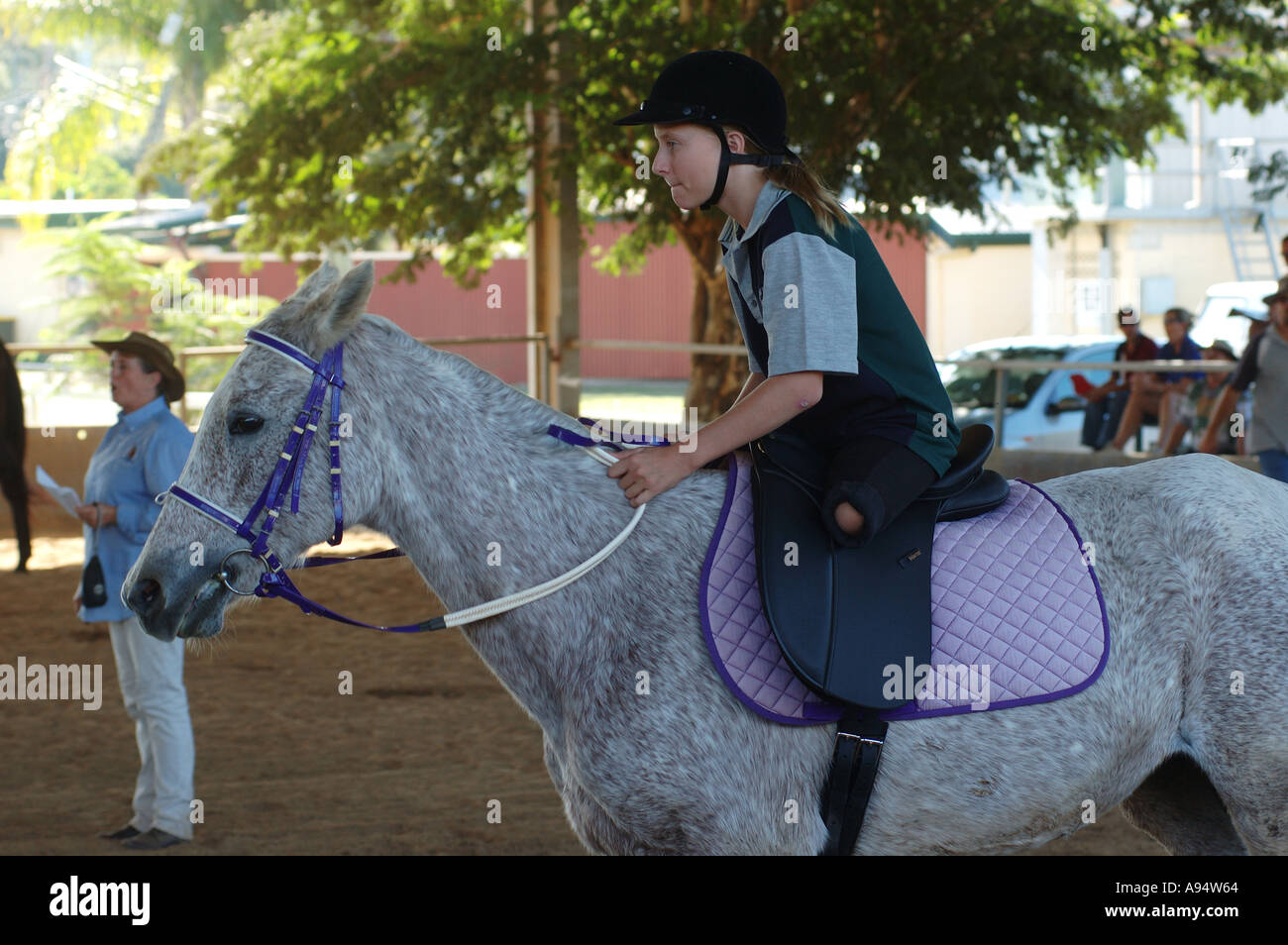 Riding for Disabled Queensland competition Stock Photo - Alamy