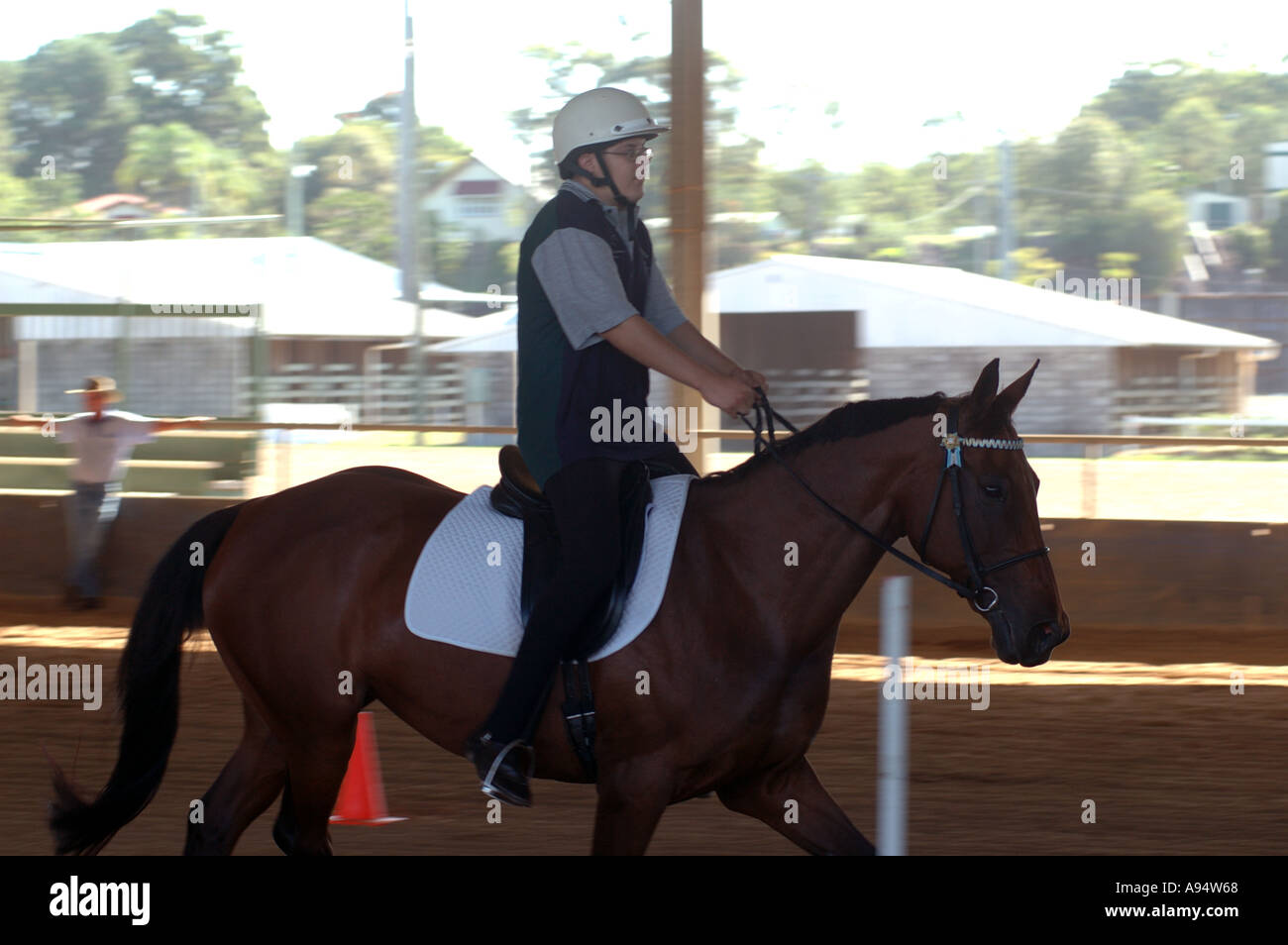 Riding for Disabled Queensland competition Stock Photo - Alamy