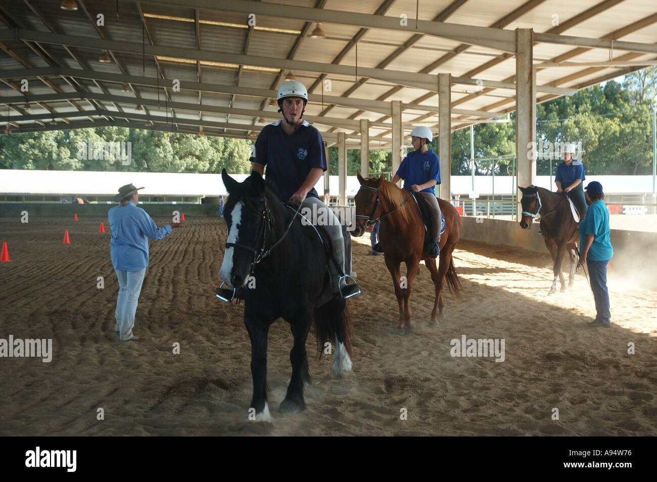 Riding for Disabled Queensland competition Stock Photo - Alamy