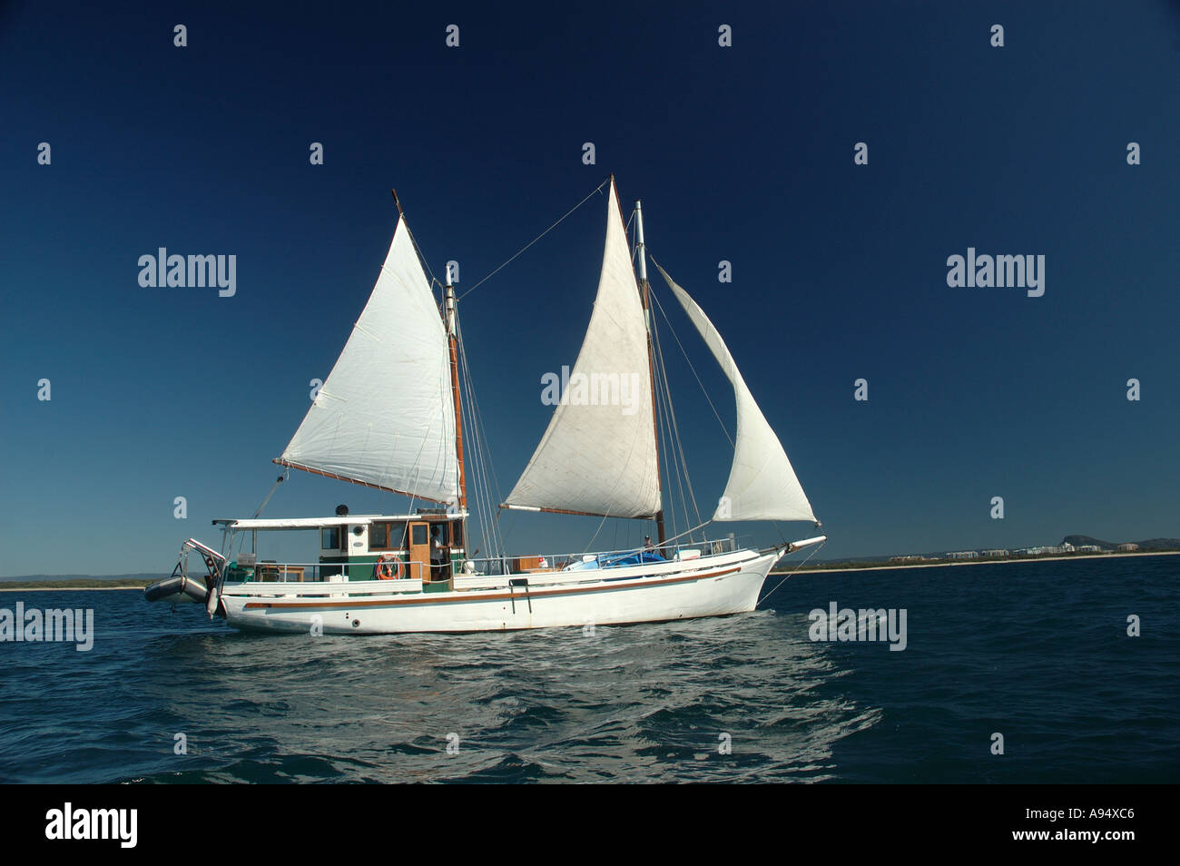 Gaff rigged day boat hi-res stock photography and images - Alamy