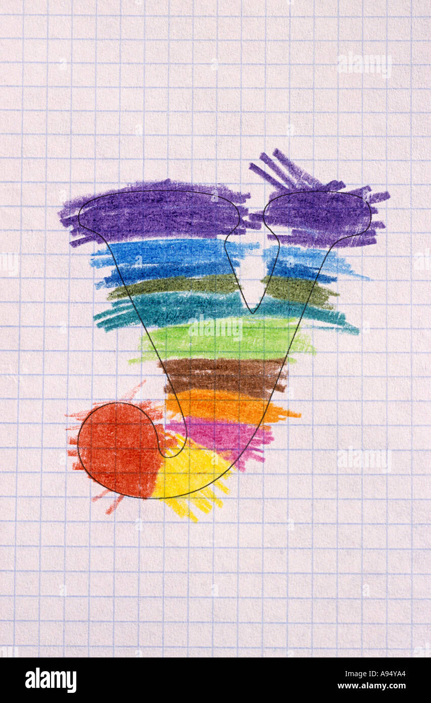 lowercase letter y Stock Photo - Alamy