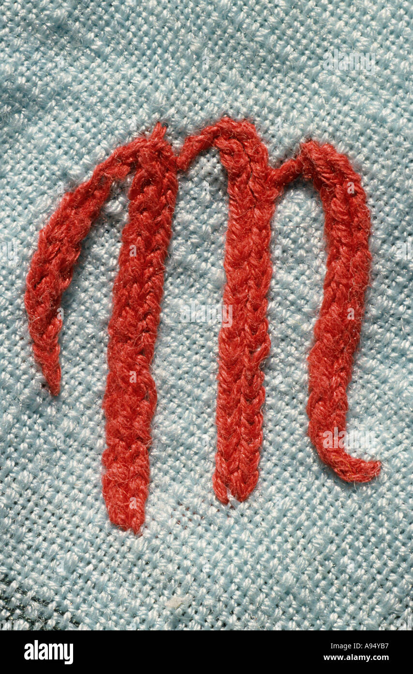 lowercase letter m Stock Photo - Alamy