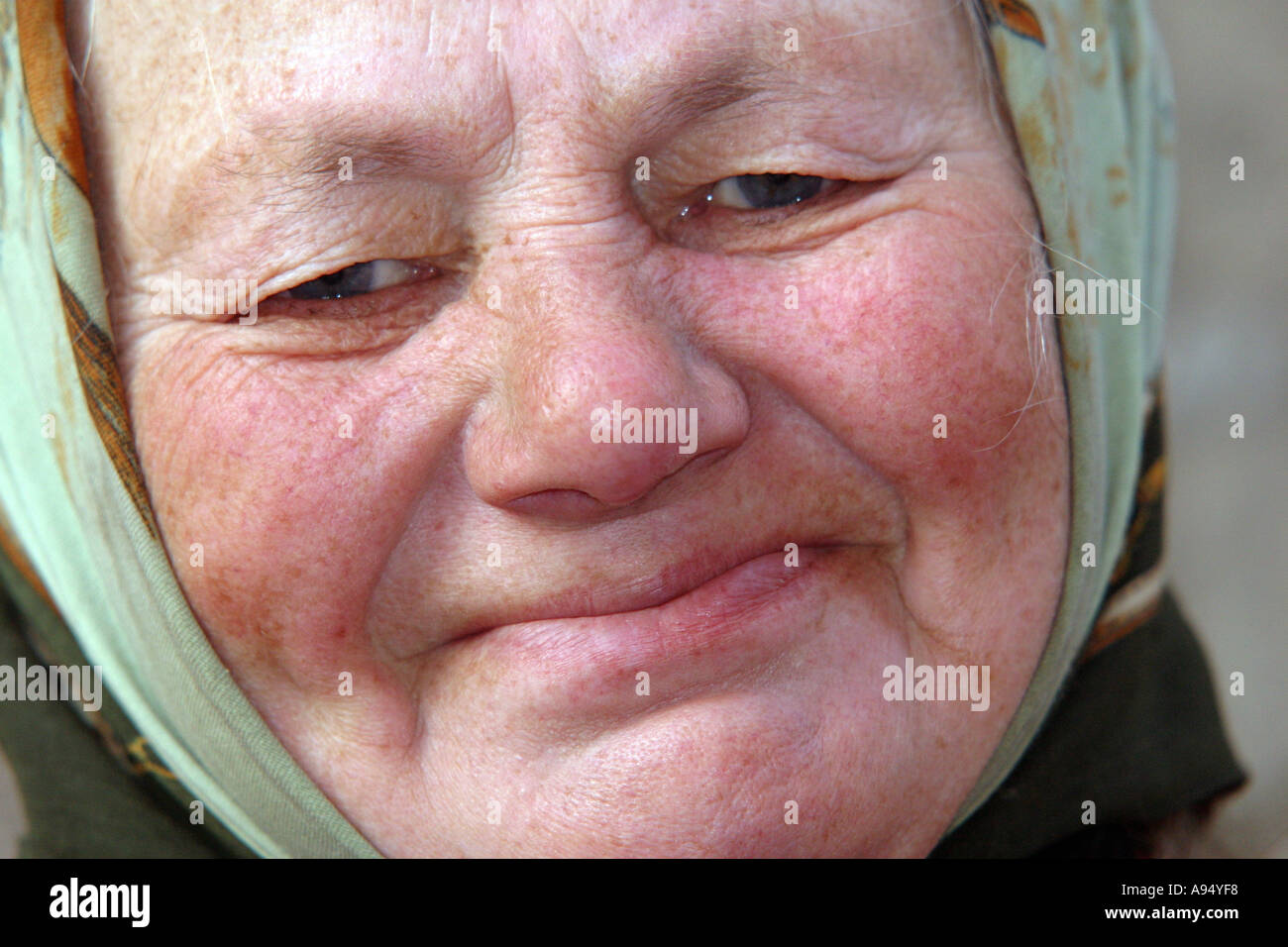 Rosy cheeks woman hi-res stock photography and images - Alamy
