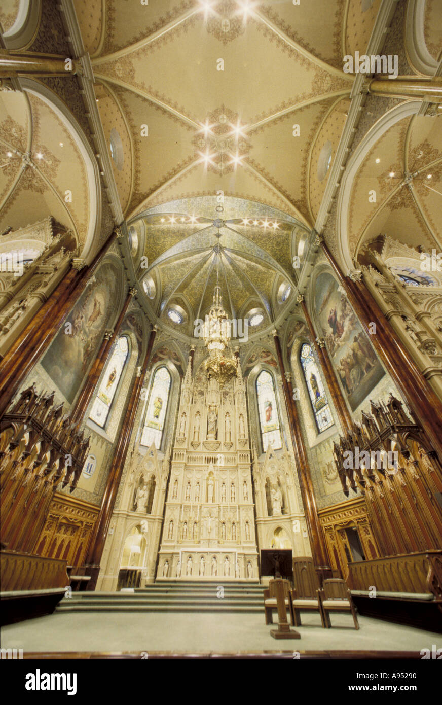 St patrick basilica canada montreal hi-res stock photography and images ...