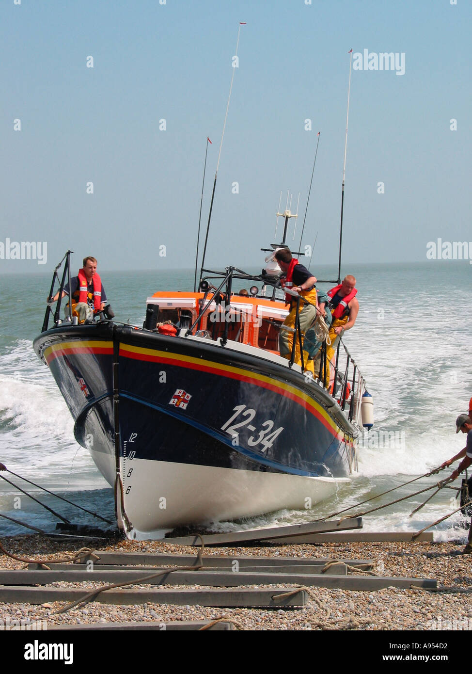 Lifeboat recovery hi-res stock photography and images - Alamy