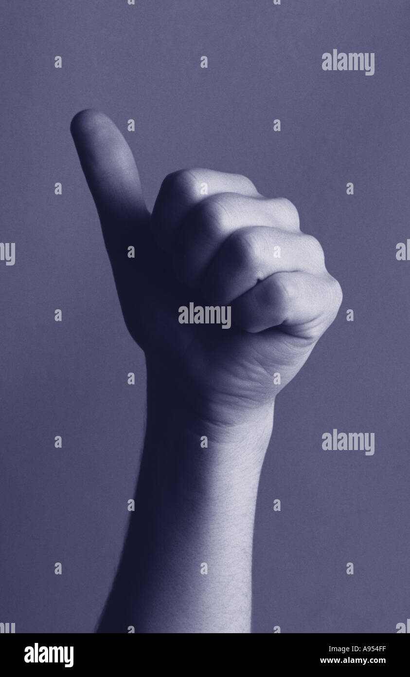 Beckon hand gesture hi-res stock photography and images - Alamy