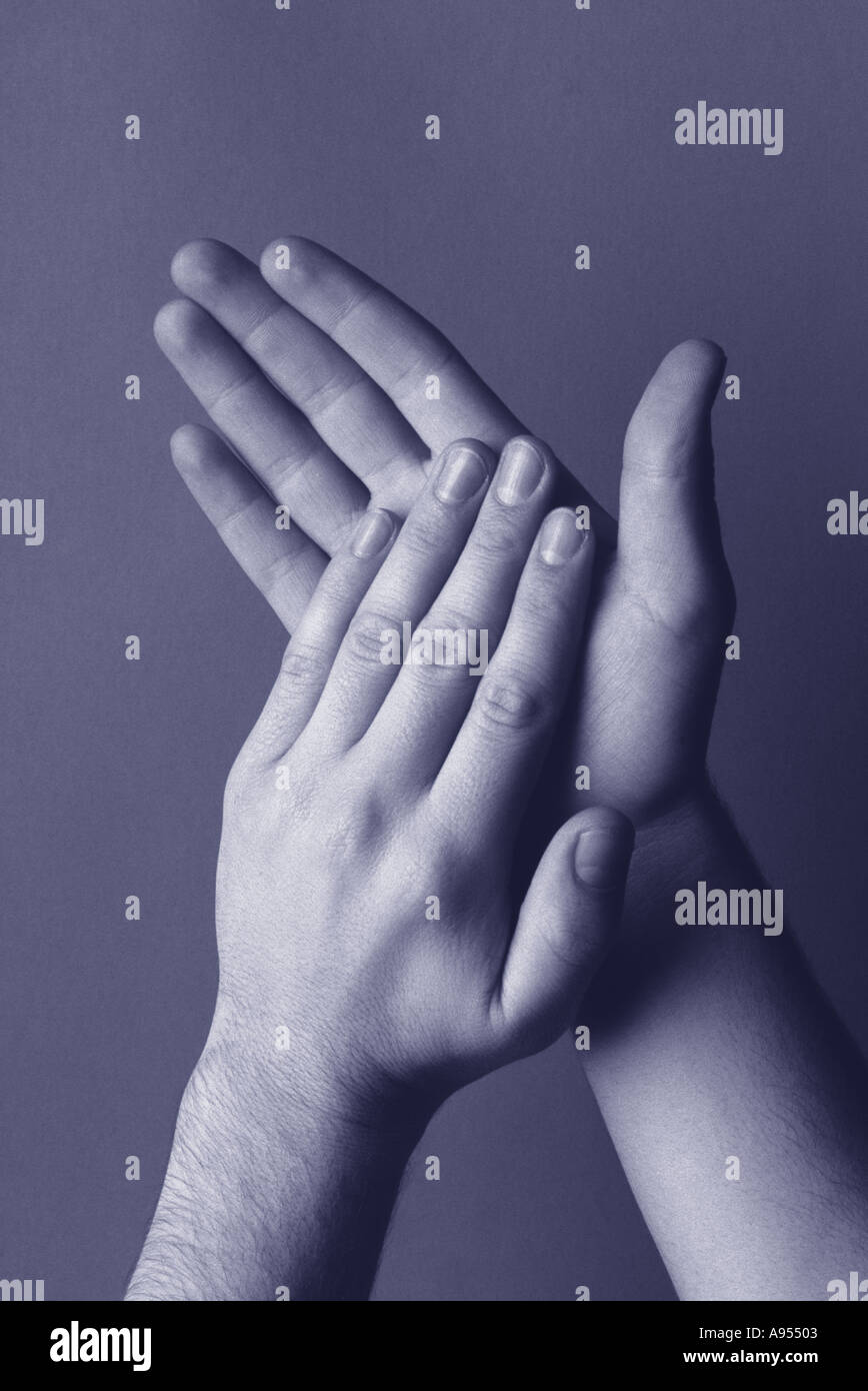 One Man Clap Hands Applause High Resolution Stock Photography and ...