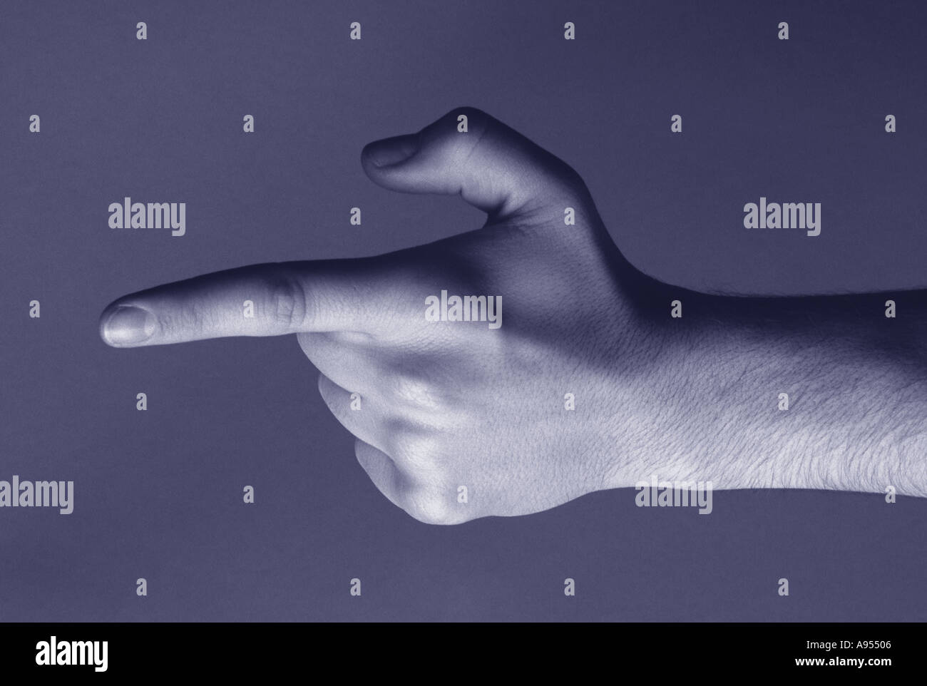 Gun hand signs hi-res stock photography and images - Alamy