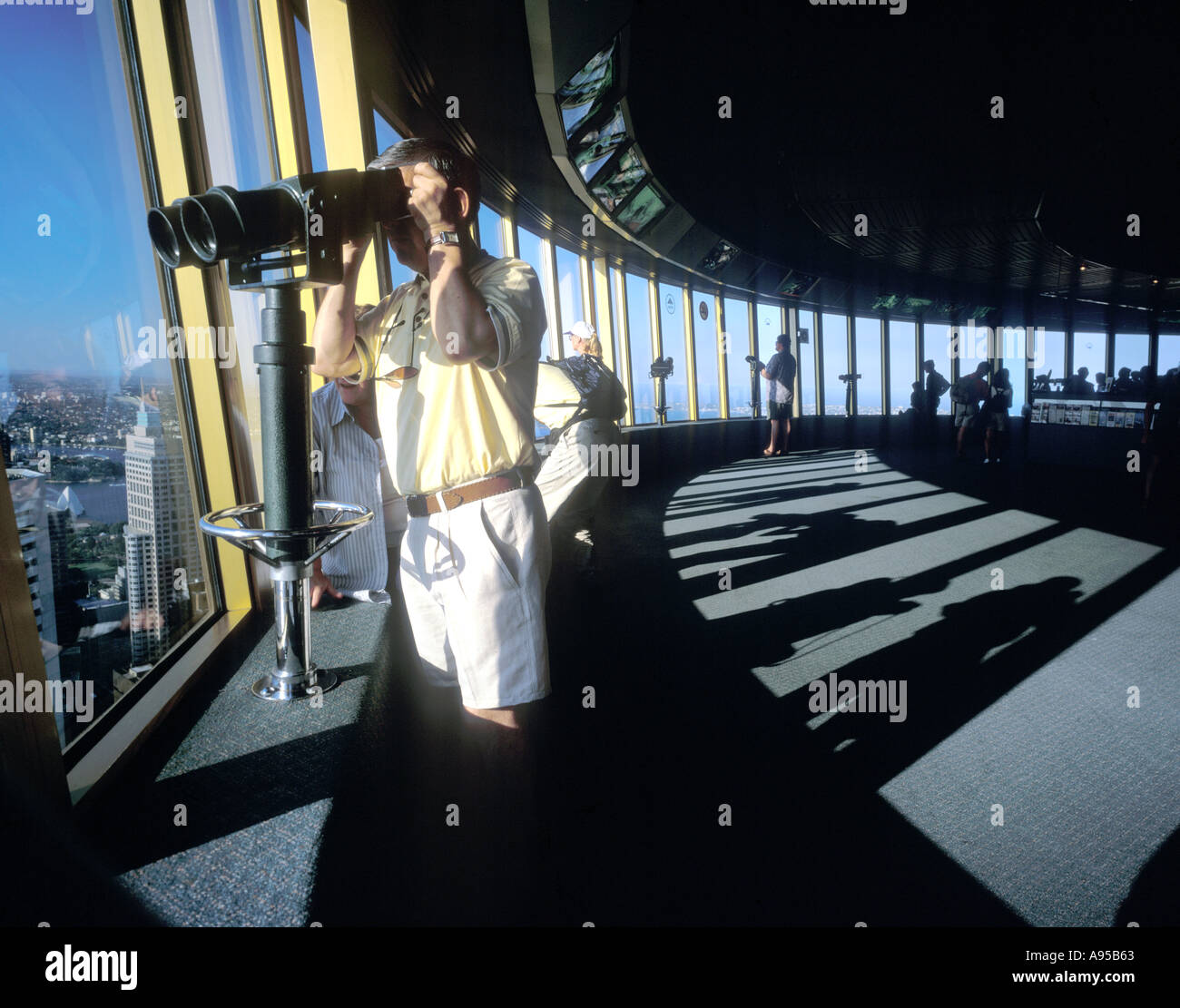 Interior of Centre Point Tower in Sydney New South Wales Australia ...
