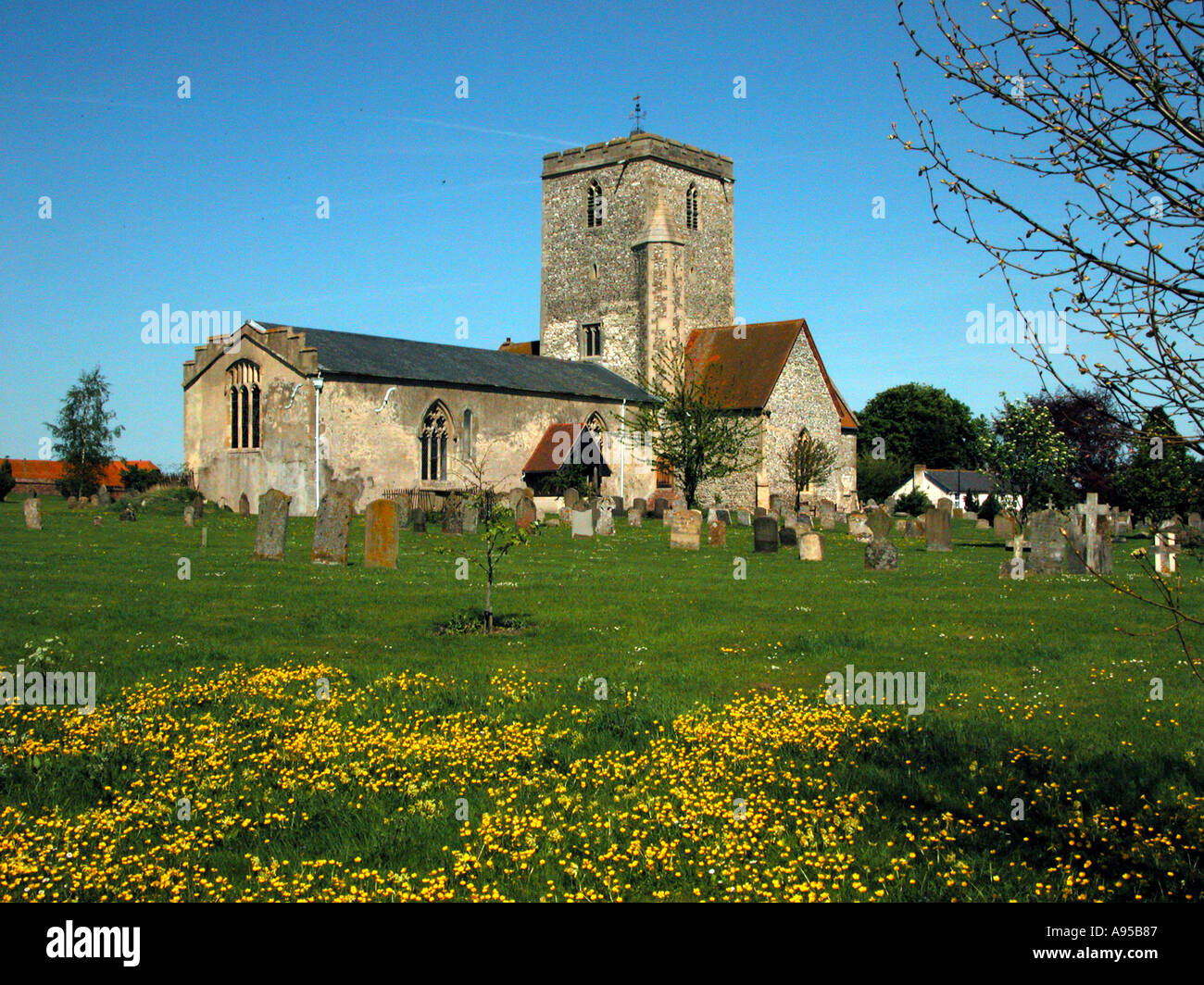 St marys church cholsey hi-res stock photography and images - Alamy