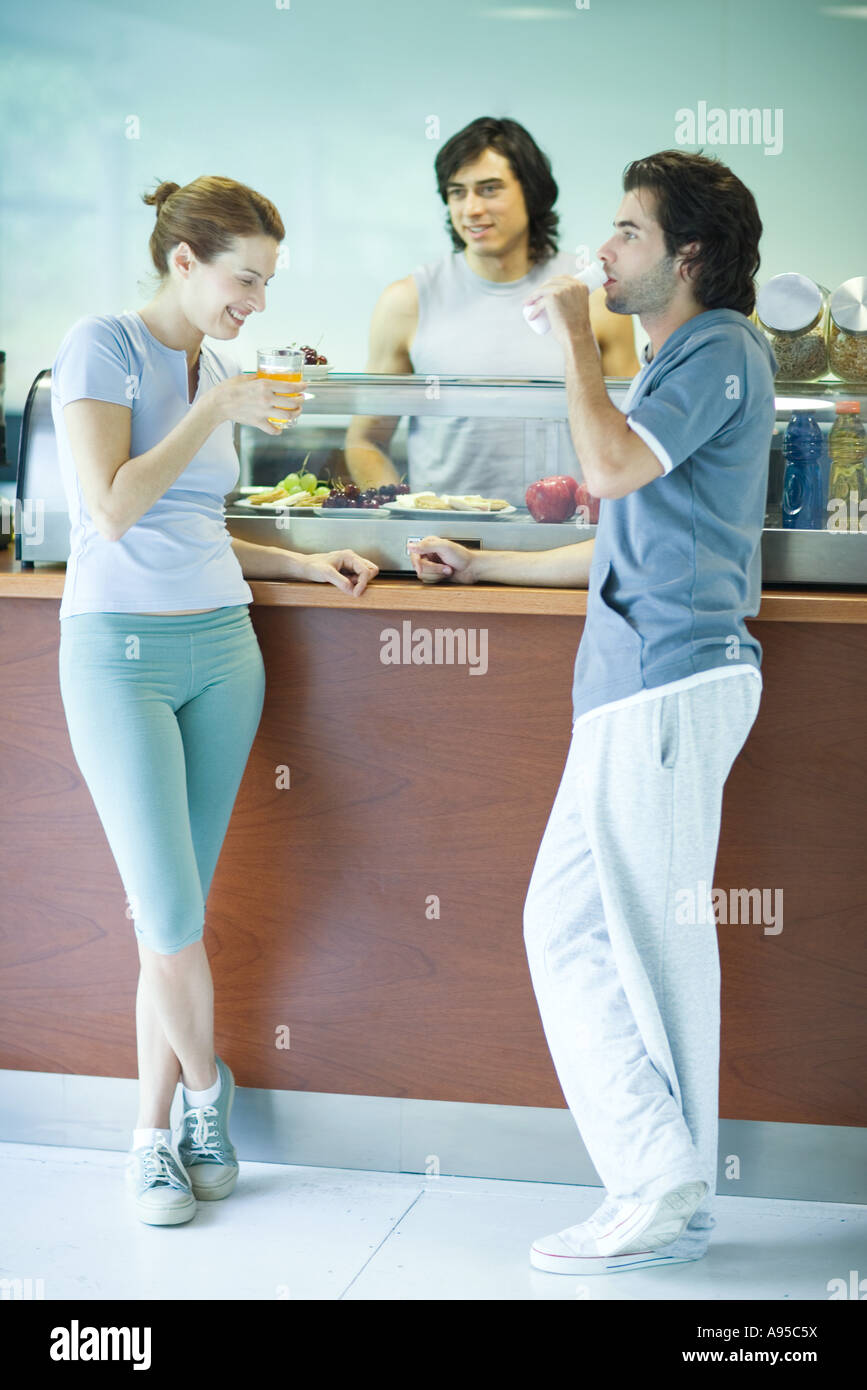 Man eating out of woman body hi-res stock photography and images - Alamy