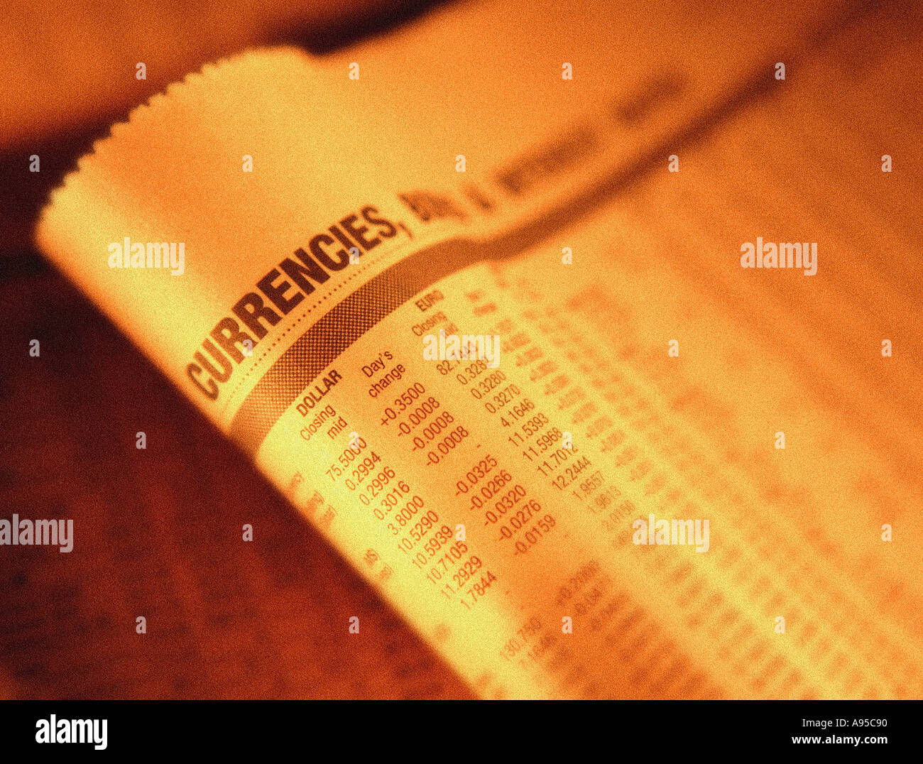 Bonds finance newspaper hi-res stock photography and images - Alamy