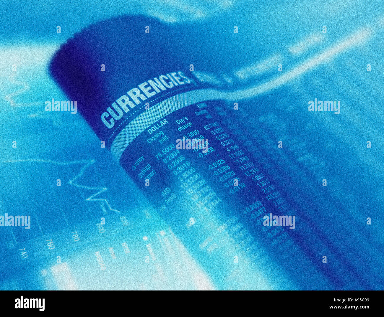 Bank rates newspaper hi-res stock photography and images - Alamy