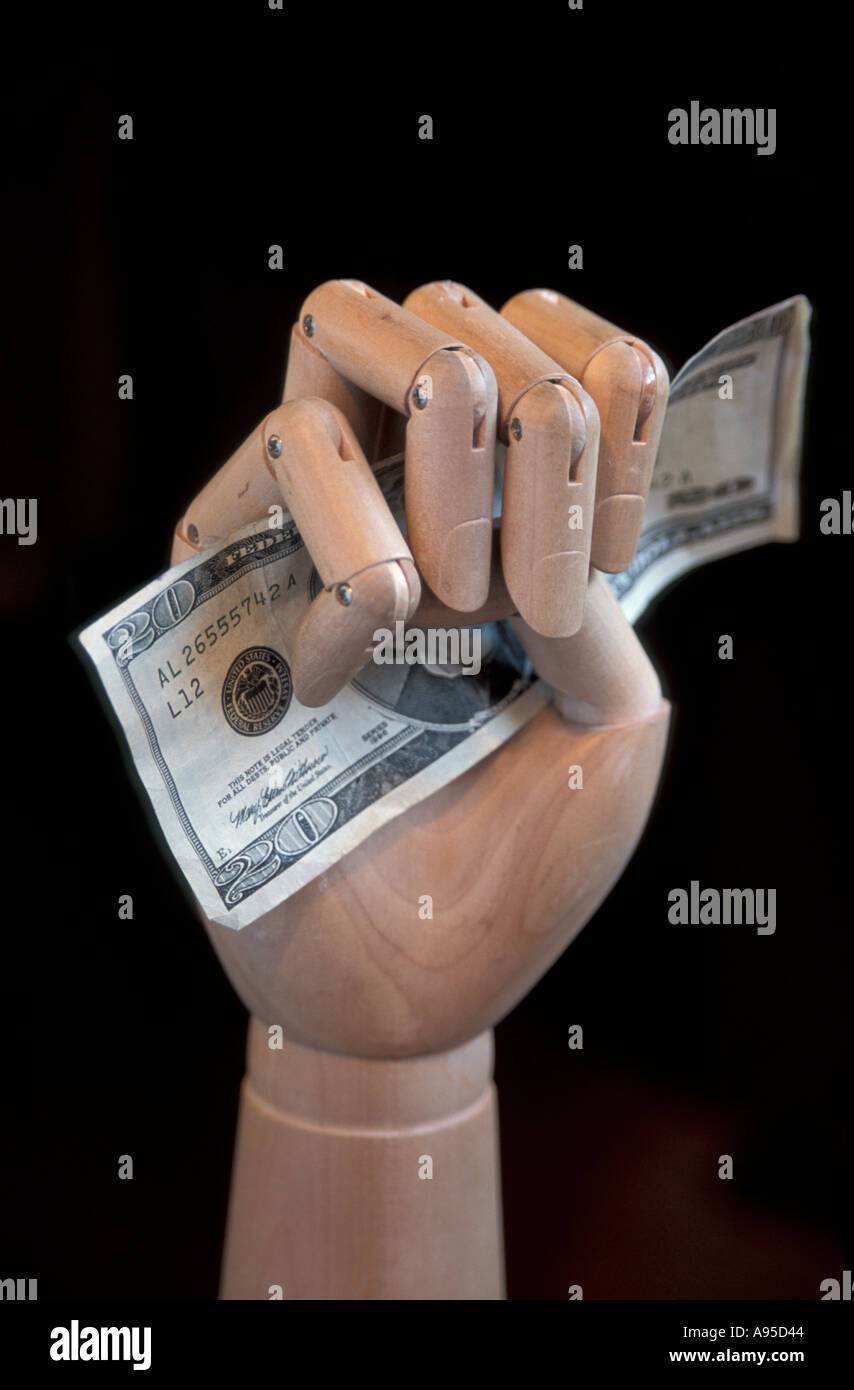 Cash in Hand Stock Photo - Alamy
