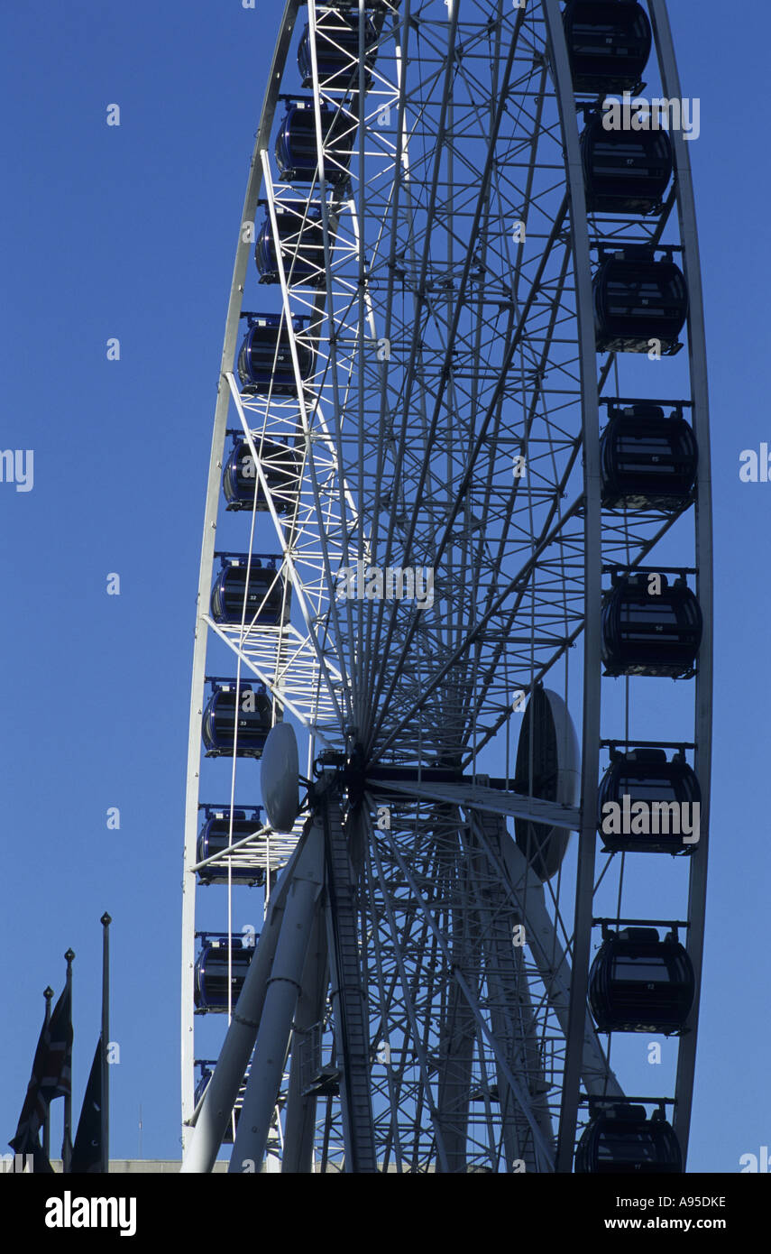 The big wheel, Birmingham city centre, West Midlands, England, UK Stock ...