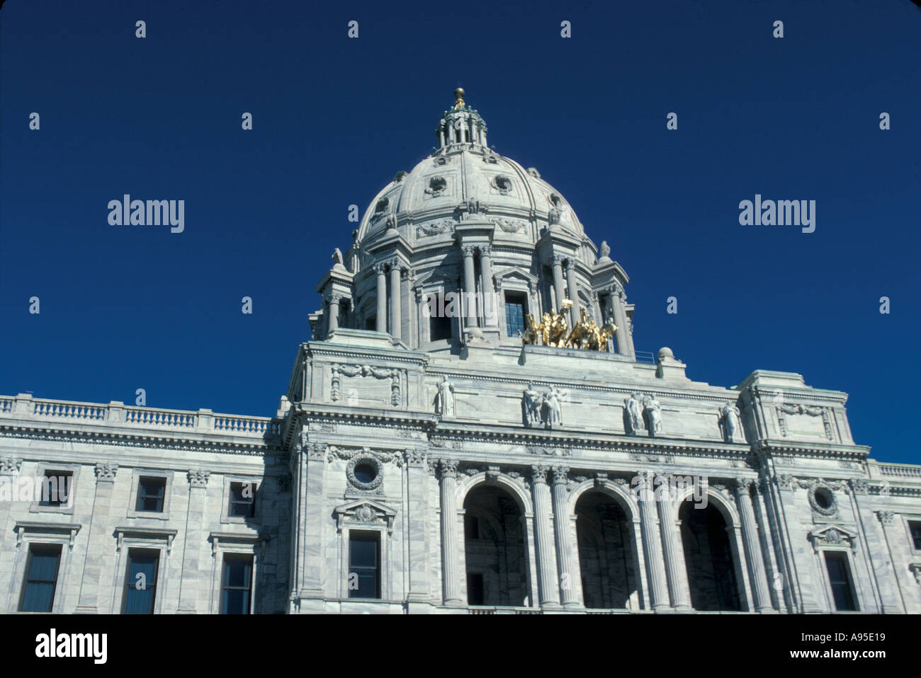 Minnesota State Capitol USA Stock Photo - Alamy