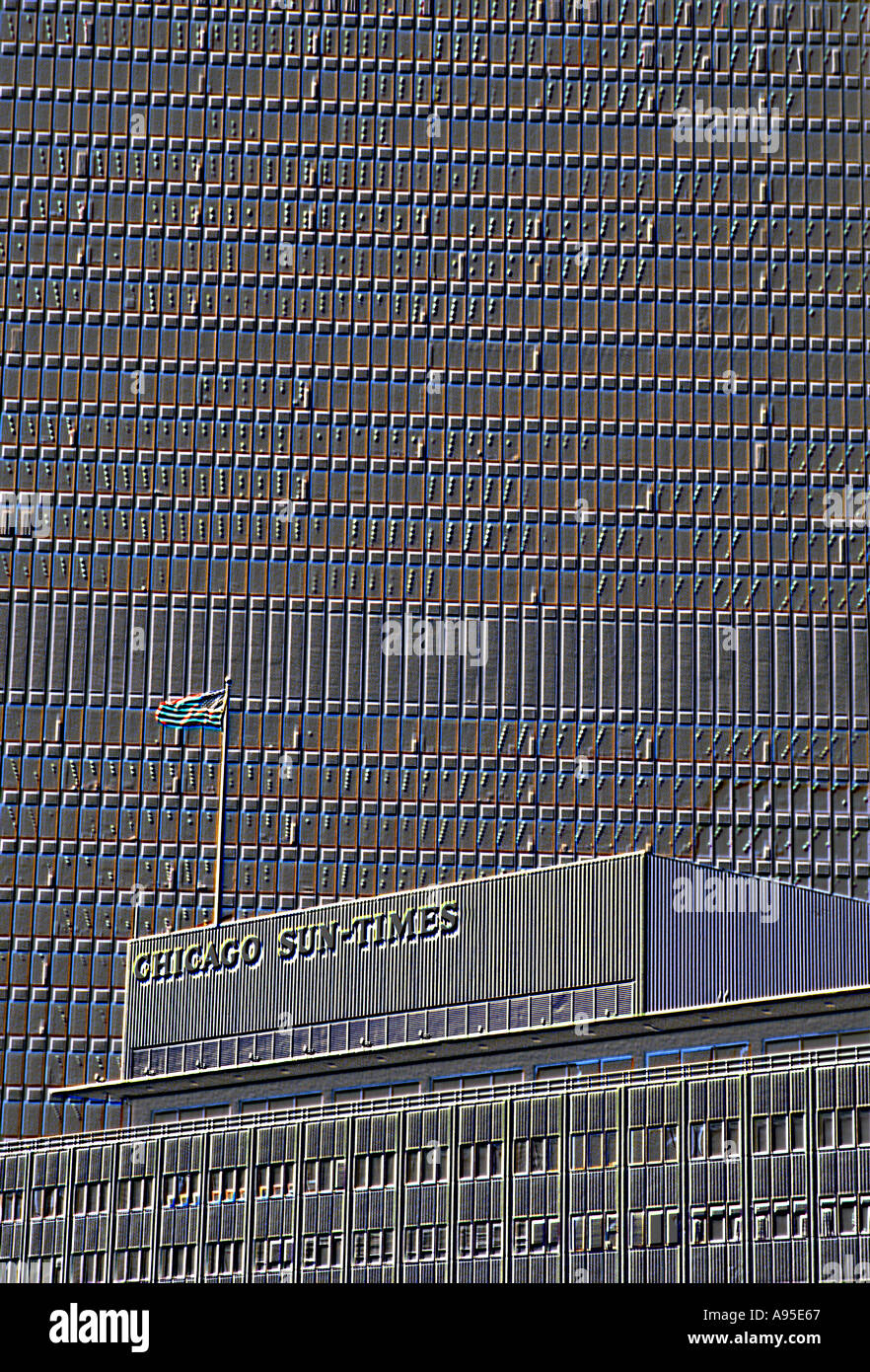 Sun times chicago hi-res stock photography and images - Alamy