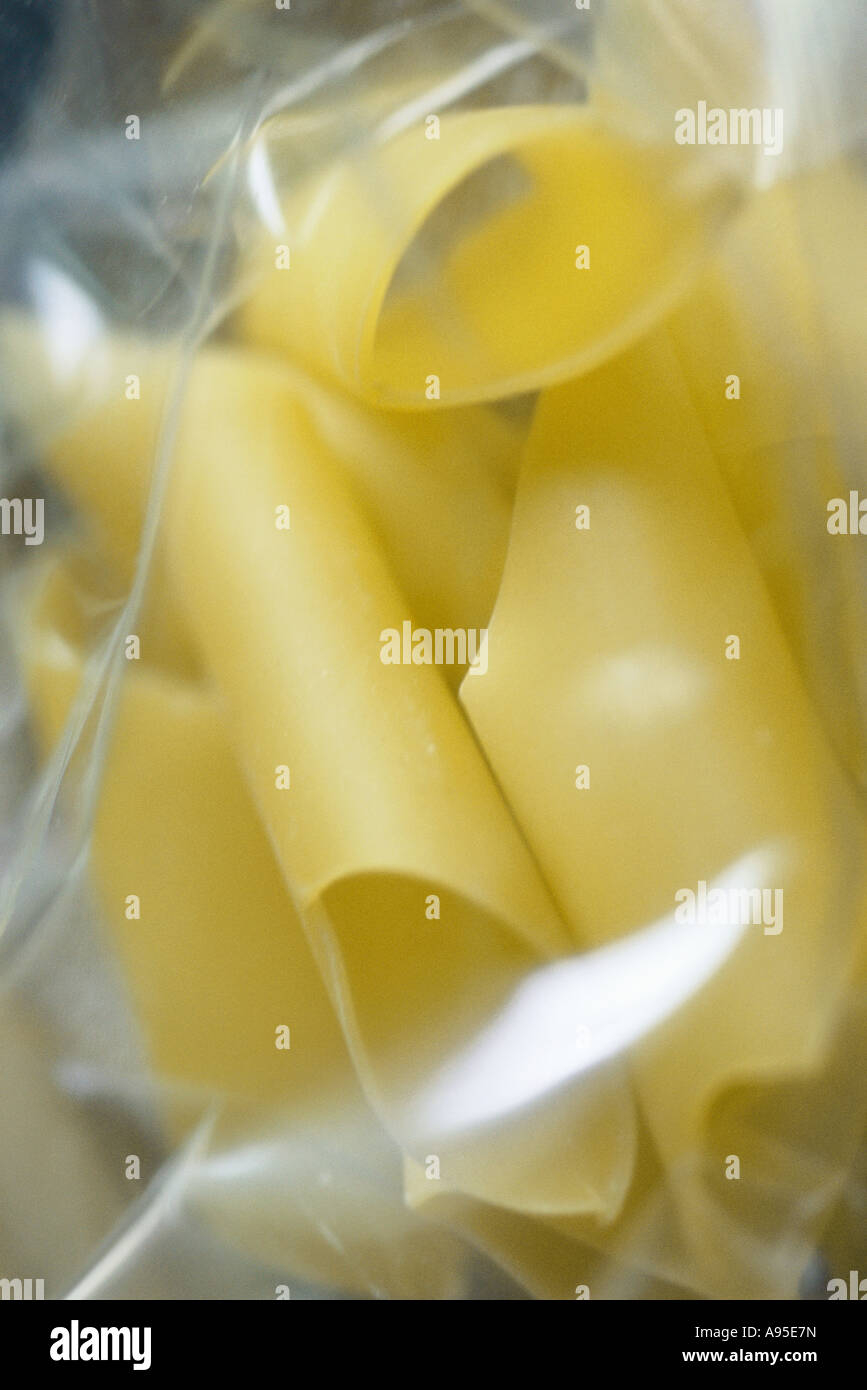 Tufoli pasta in package, close-up Stock Photo - Alamy