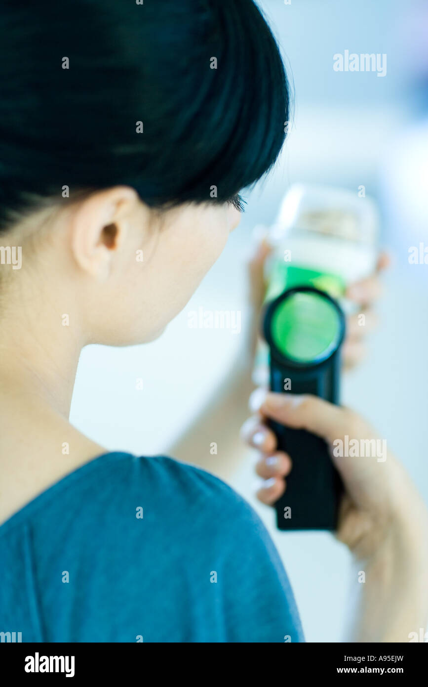 Magnifying glass food label hi-res stock photography and images - Alamy