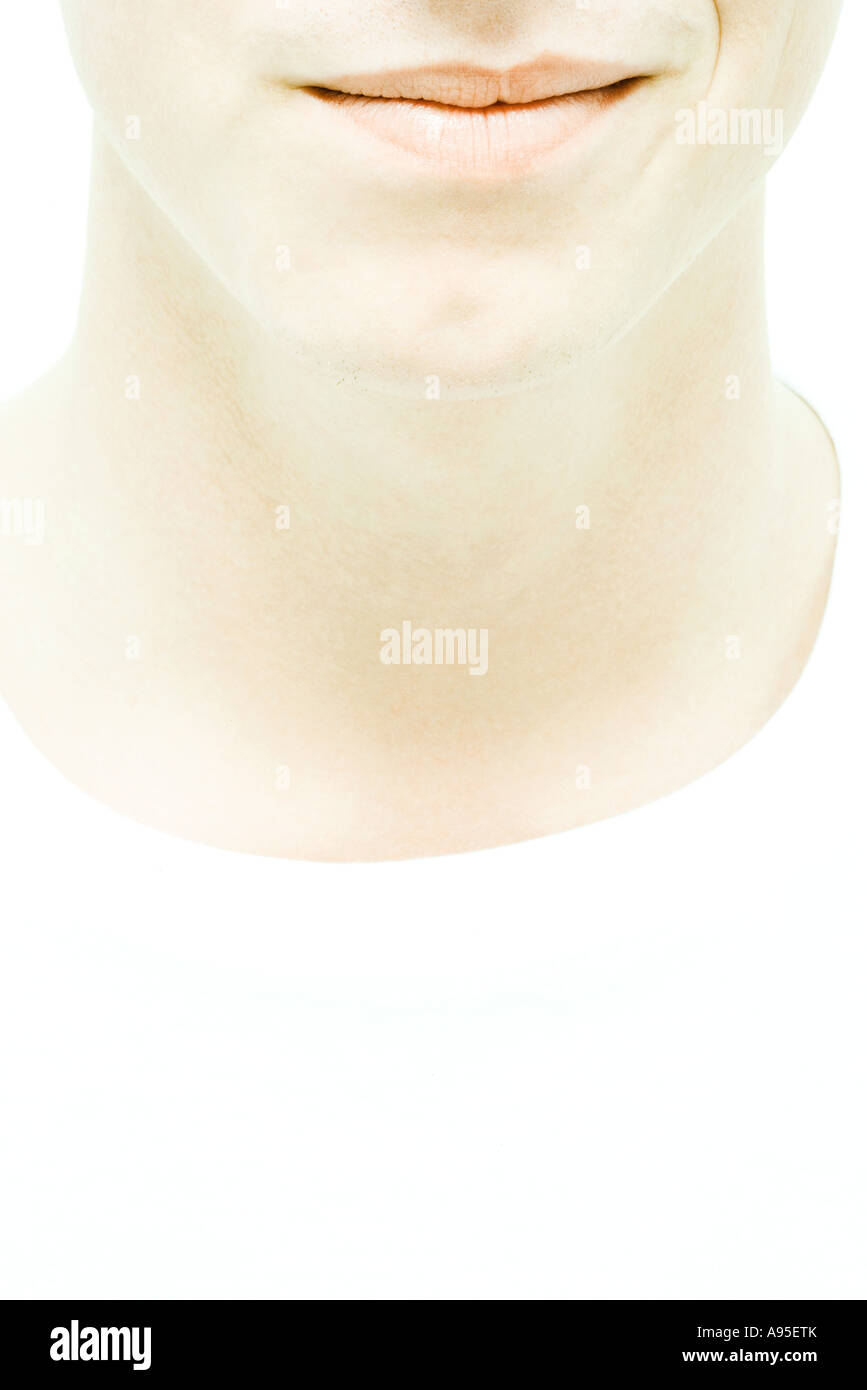 Lower part face neck hi-res stock photography and images - Alamy