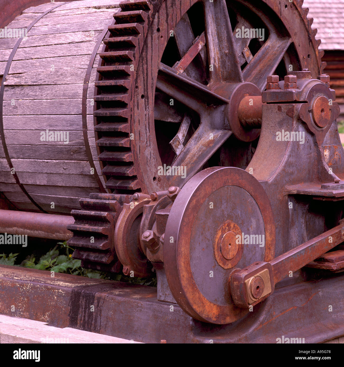 Historic restored machinery hi-res stock photography and images - Alamy