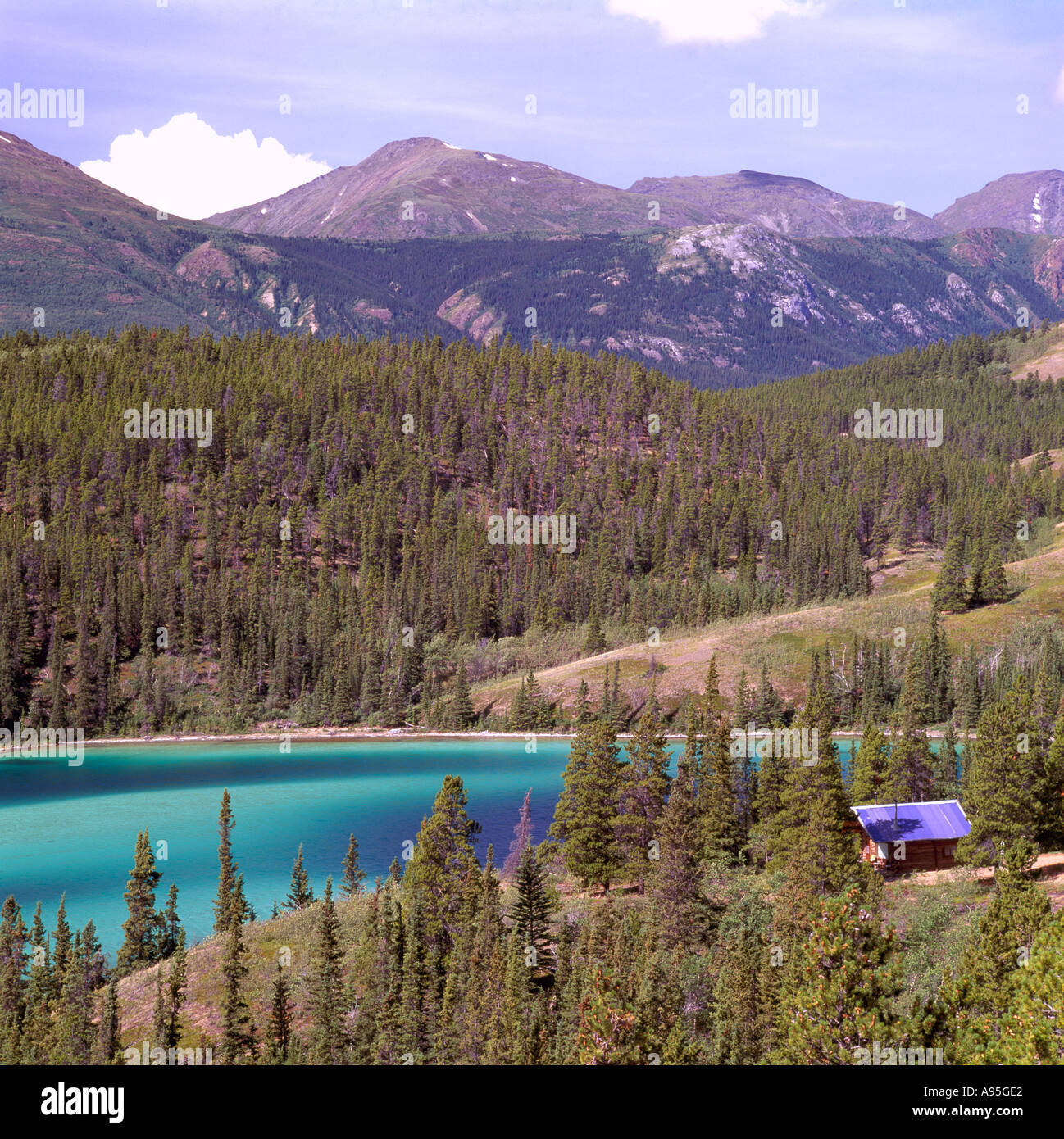Emerald Lake, Yukon Territory, YT, Canada - Scenic Landscape near ...