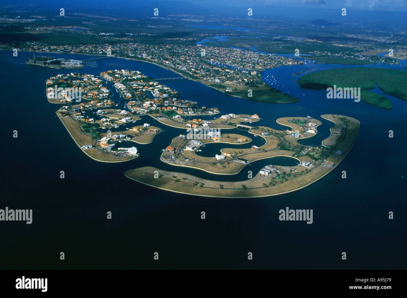 Sovereign island gold coast australia hi-res stock photography and ...