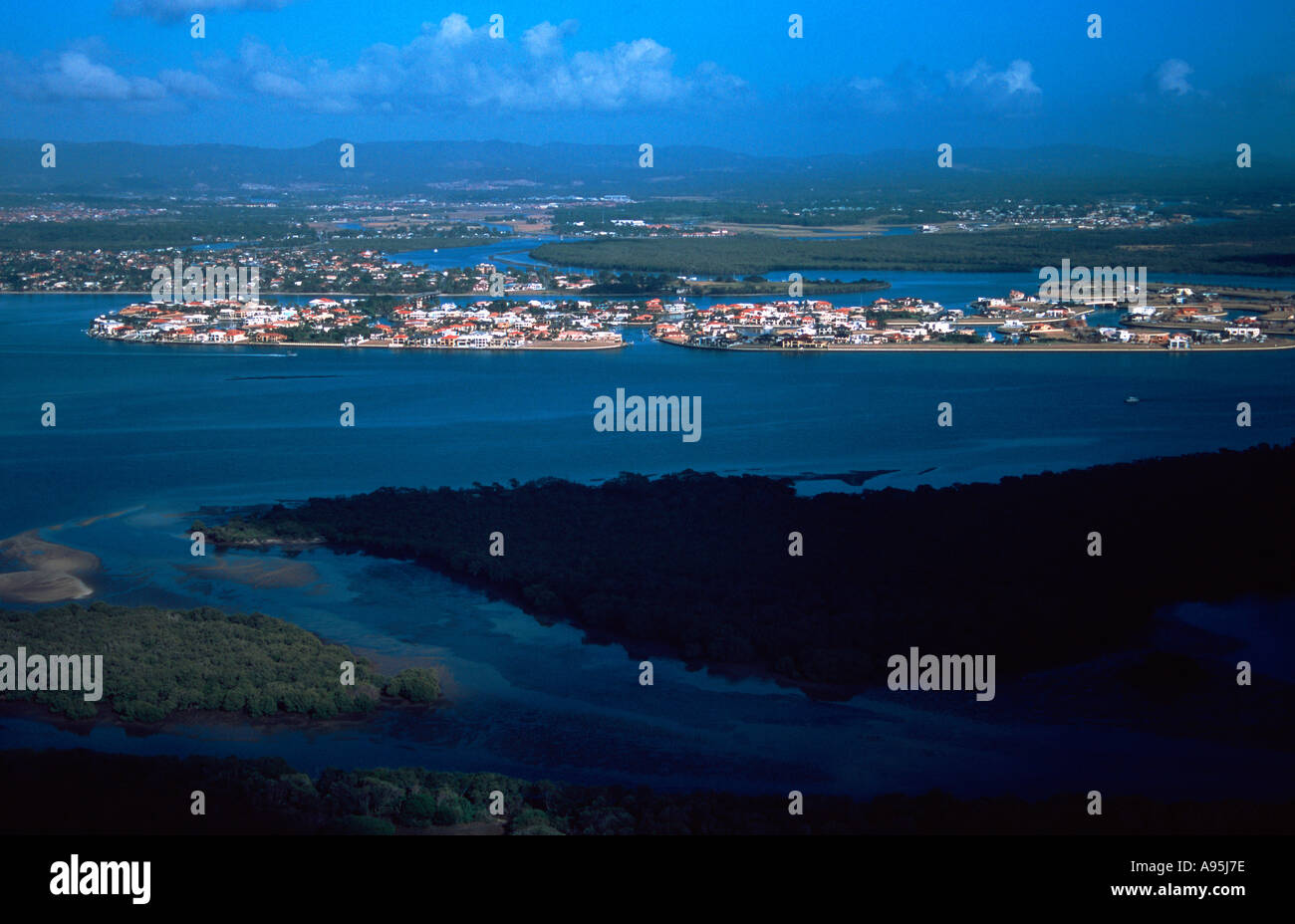 Sovereign island gold coast australia hi-res stock photography and ...