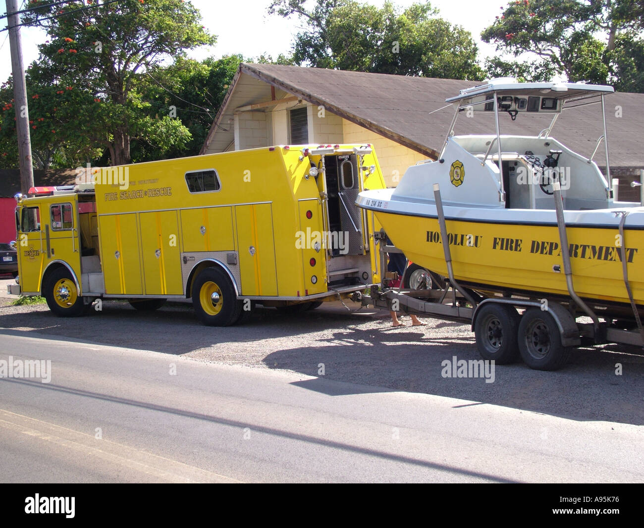 Hawaii Fire Department High Resolution Stock Photography and Images - Alamy