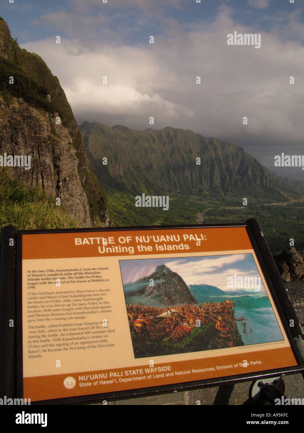 Hawaii pali highway oahu hi-res stock photography and images - Alamy