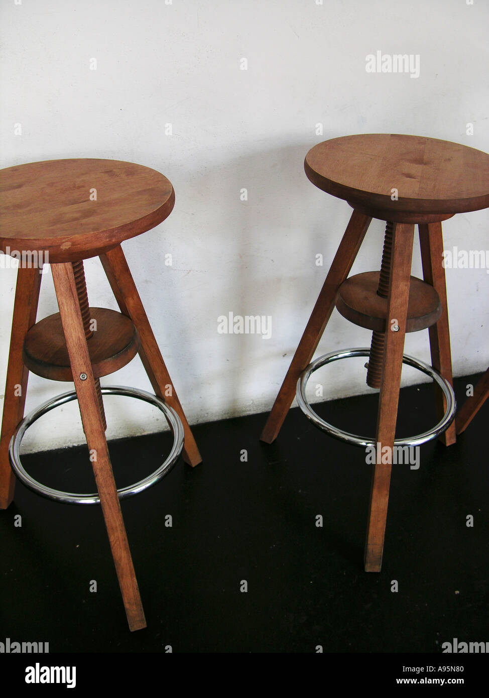 stools inside a bar Stock Photo - Alamy