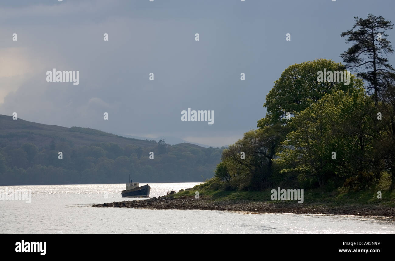 Loch Morar Stormy Skies Stock Photo - Alamy