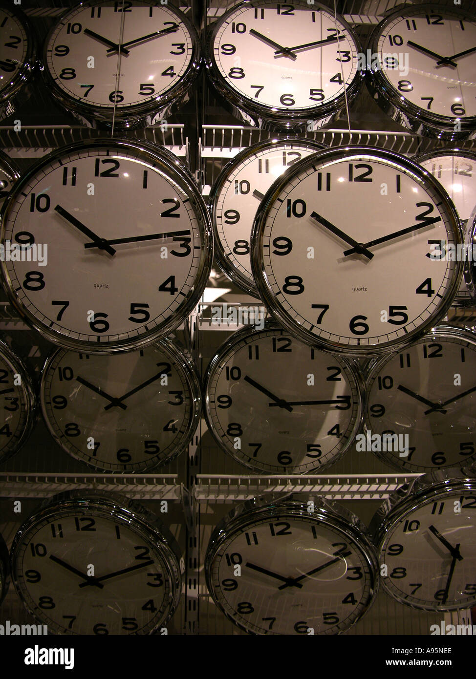 Cloccas - Time Clocks Stock Photo - Alamy