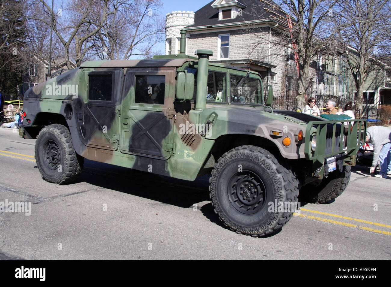 Army Hummer Side View