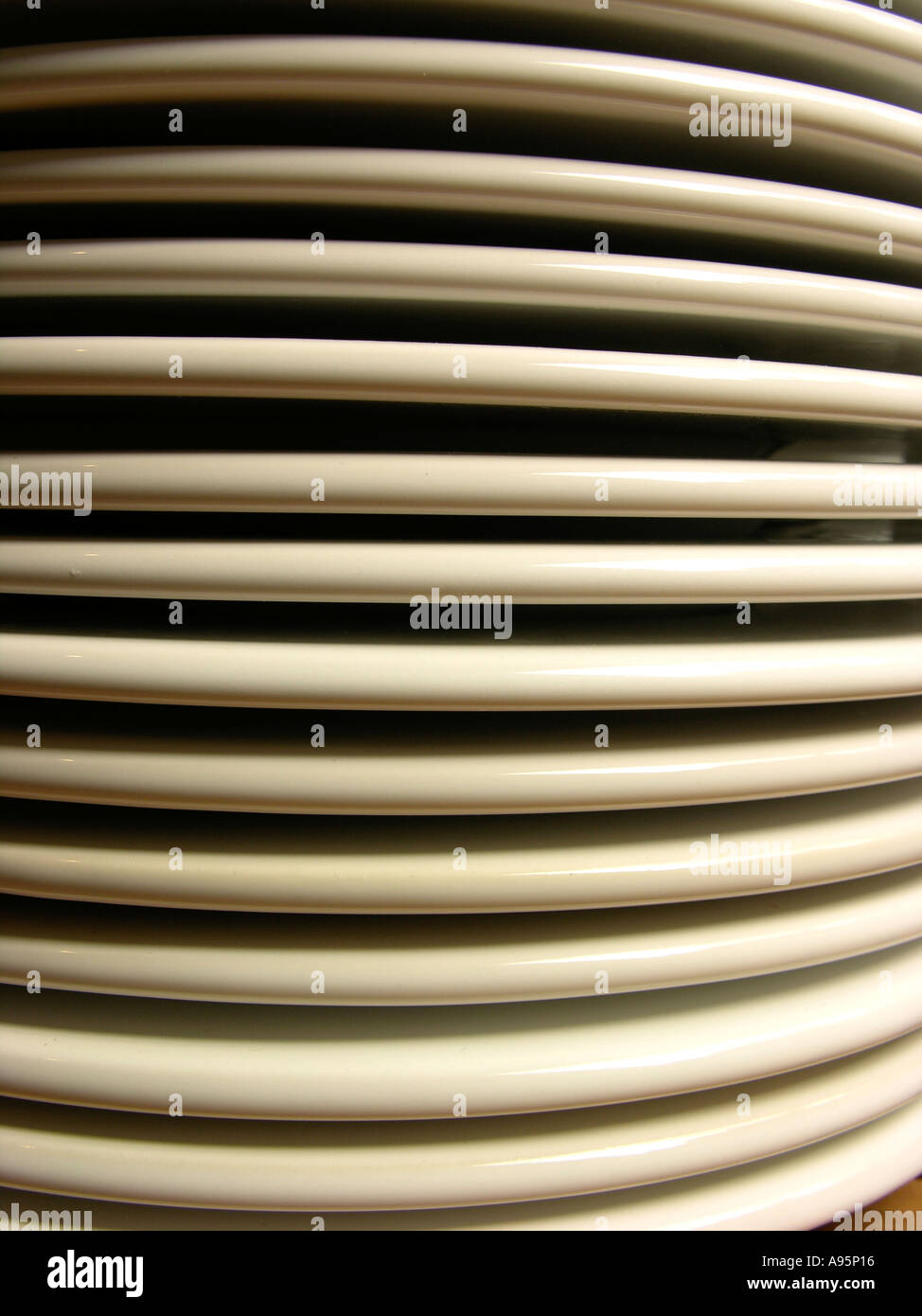 A Stack of Plates Stock Photo - Alamy