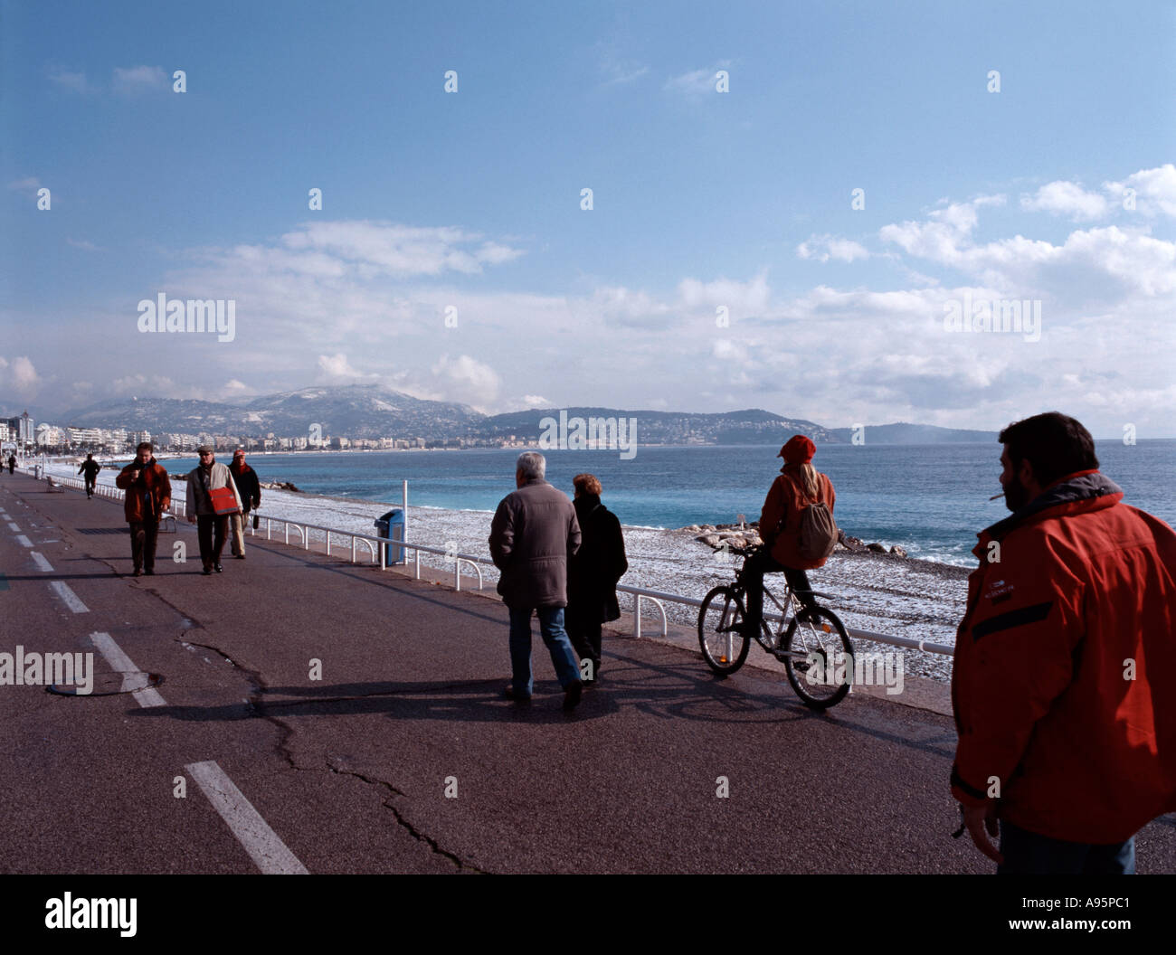 Promenade south of france cold hi-res stock photography and images - Alamy