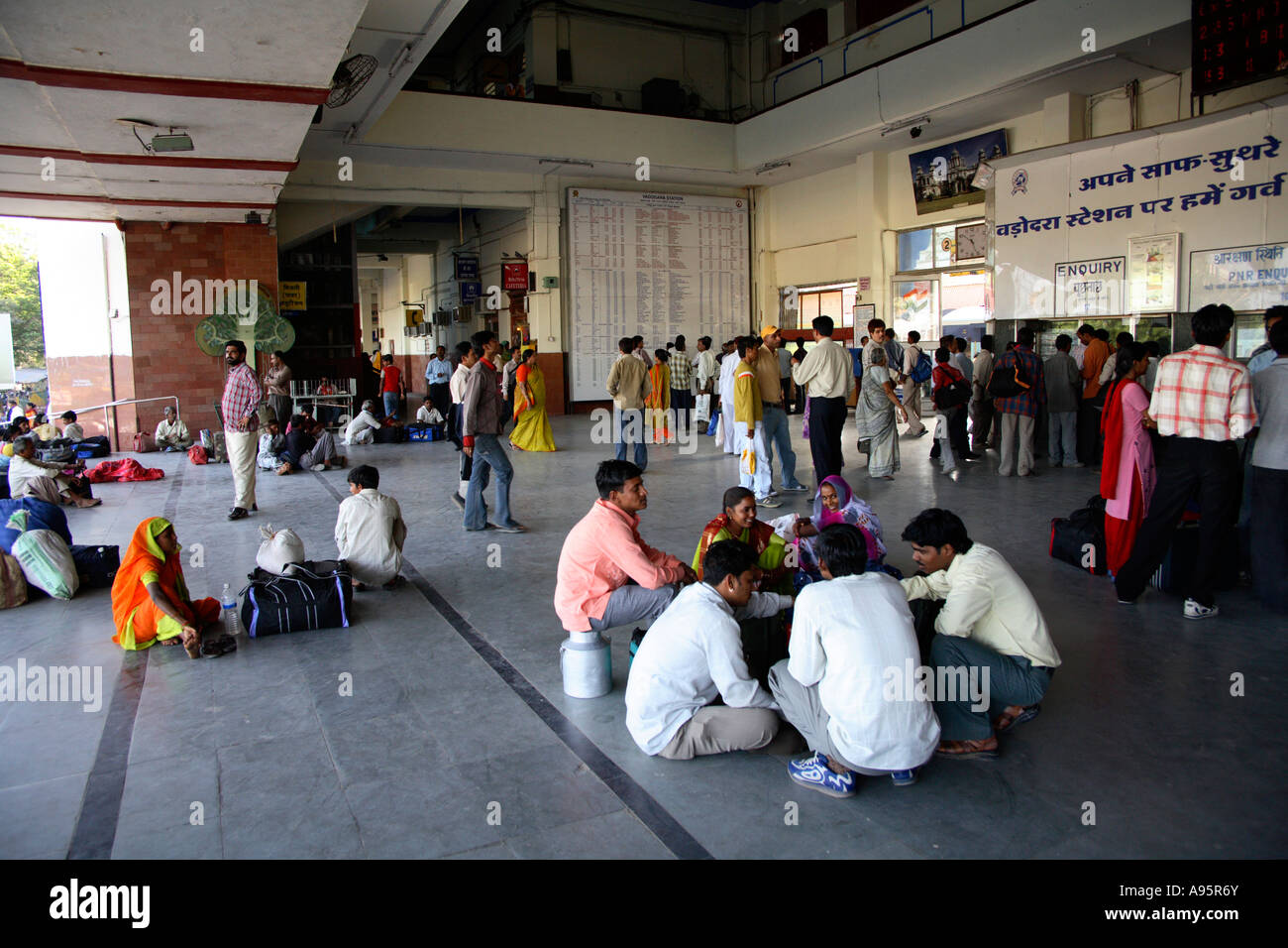 Waiting hall indian railway hi-res stock photography and images - Alamy