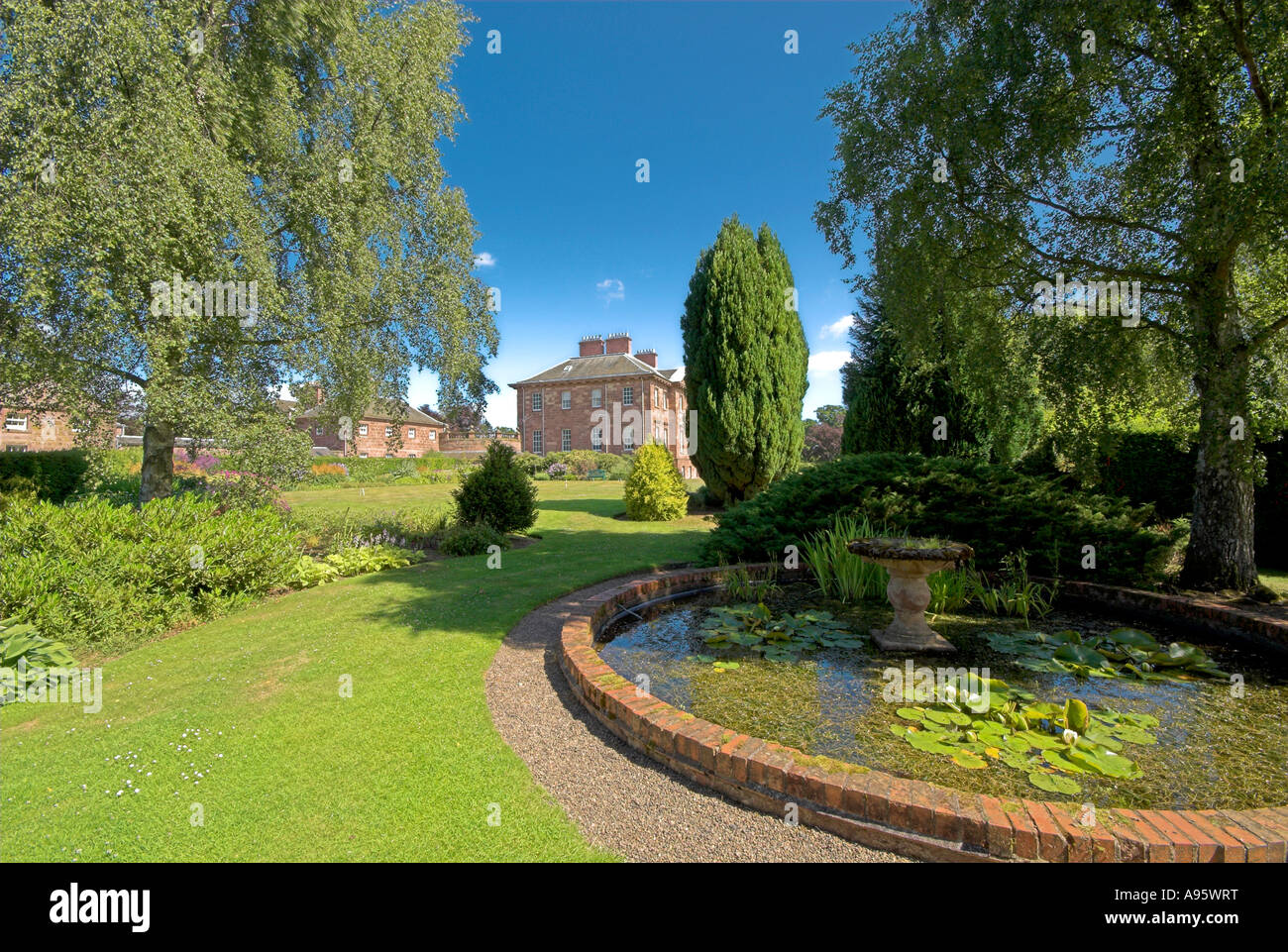 Paxton house gardens hi-res stock photography and images - Alamy