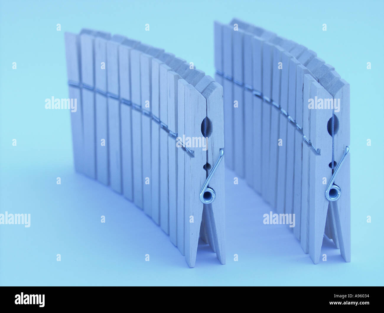 Clothespin cutout clasp hi-res stock photography and images - Alamy