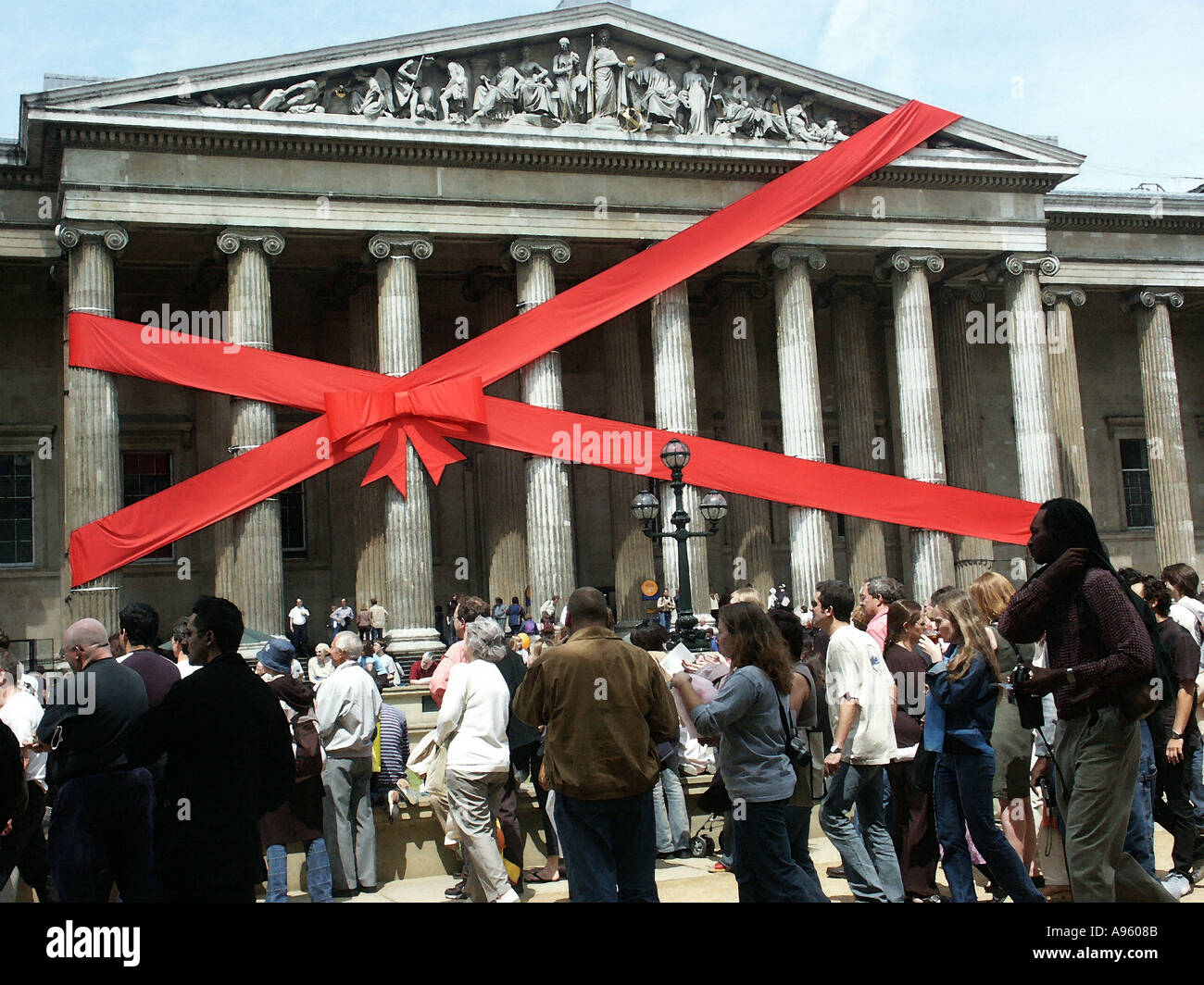 The British Museum London celebrating its 250th Anniversary on the 7th ...