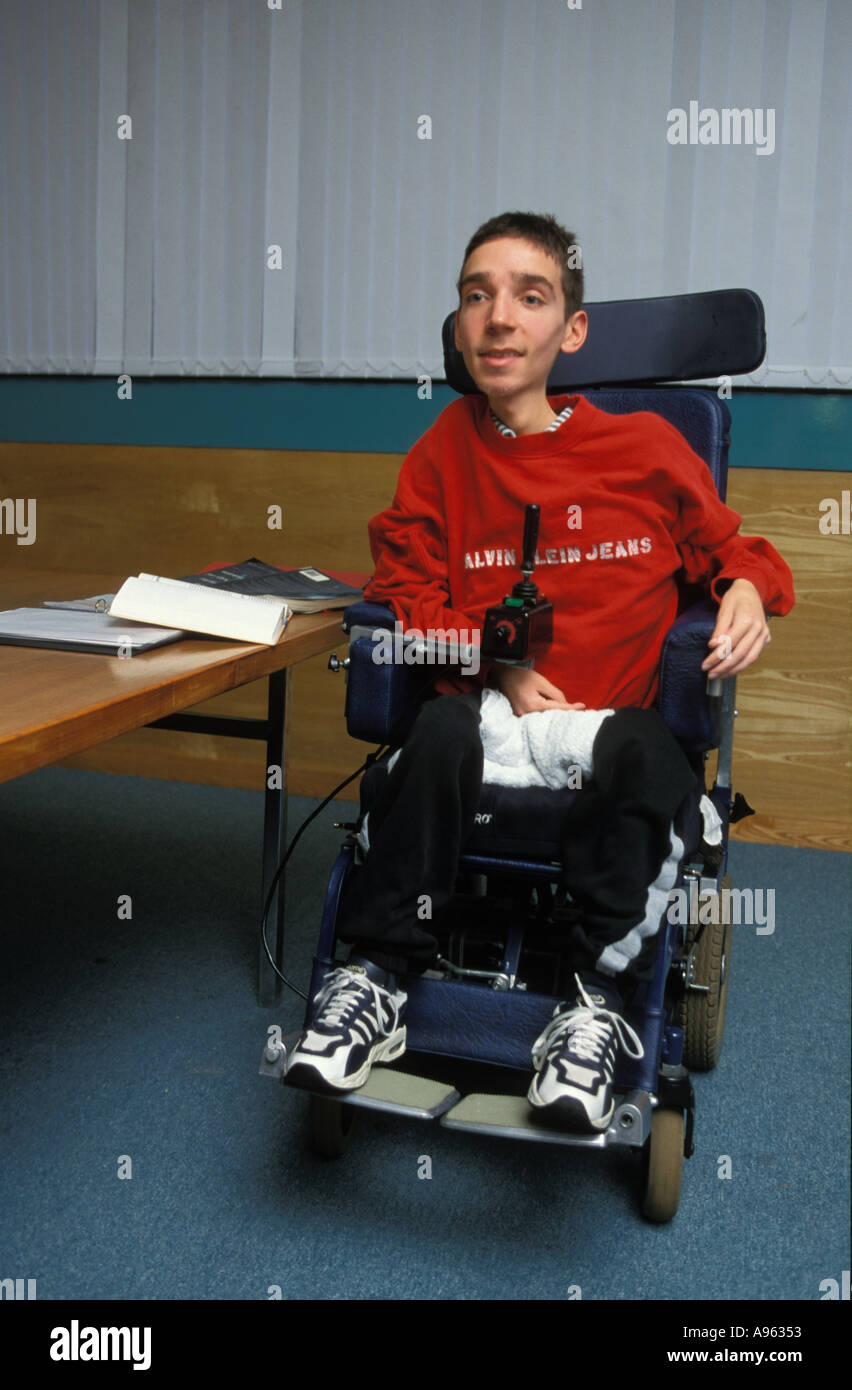 disabled university student studying Stock Photo - Alamy
