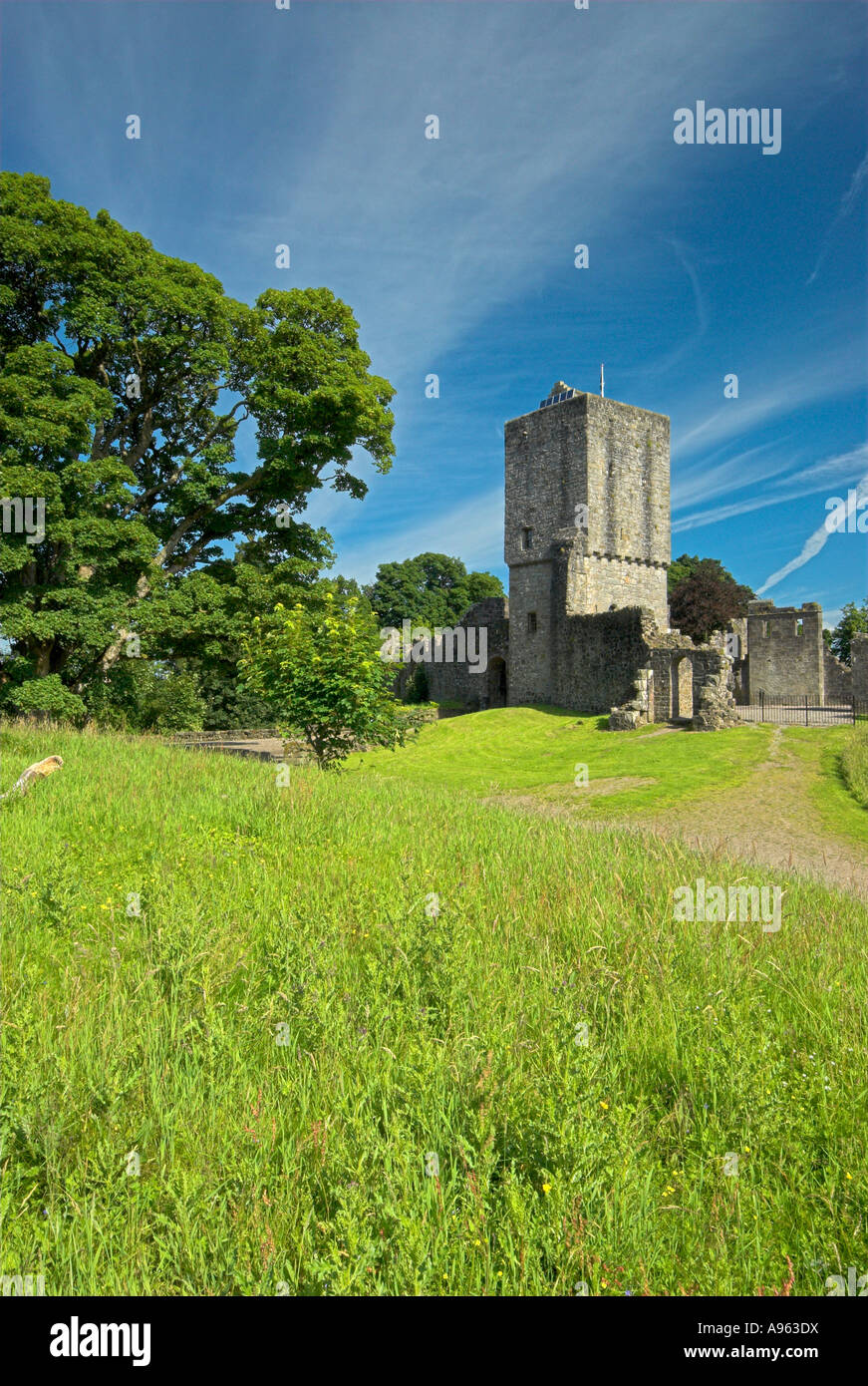 Mugdock Castle nr Strathblane Stirling District Scotland Stock Photo ...
