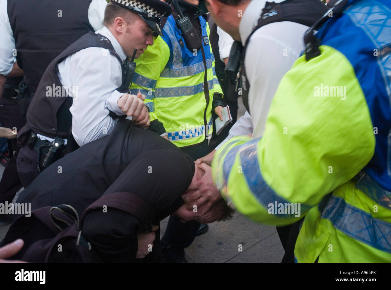 Police And Canary Wharf High Resolution Stock Photography and Images ...