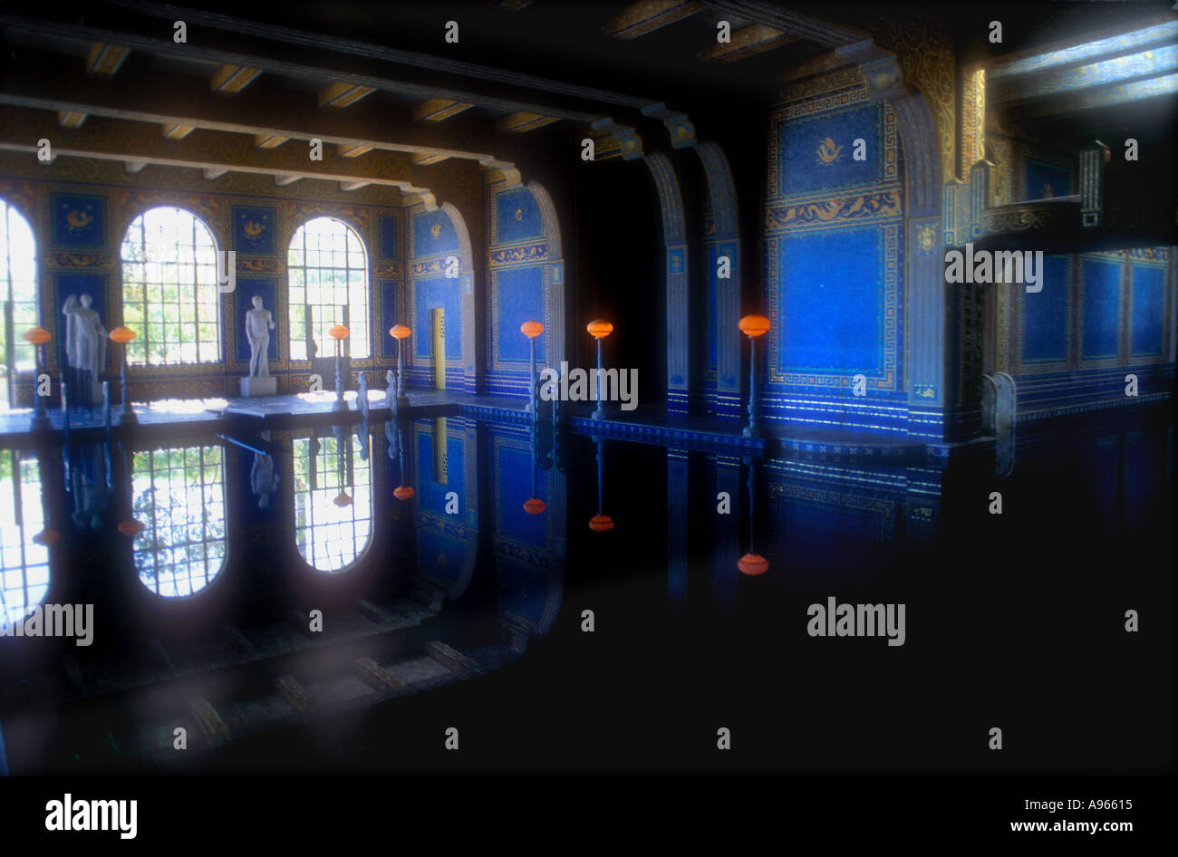 Hearst castle indoor pool hi-res stock photography and images - Alamy