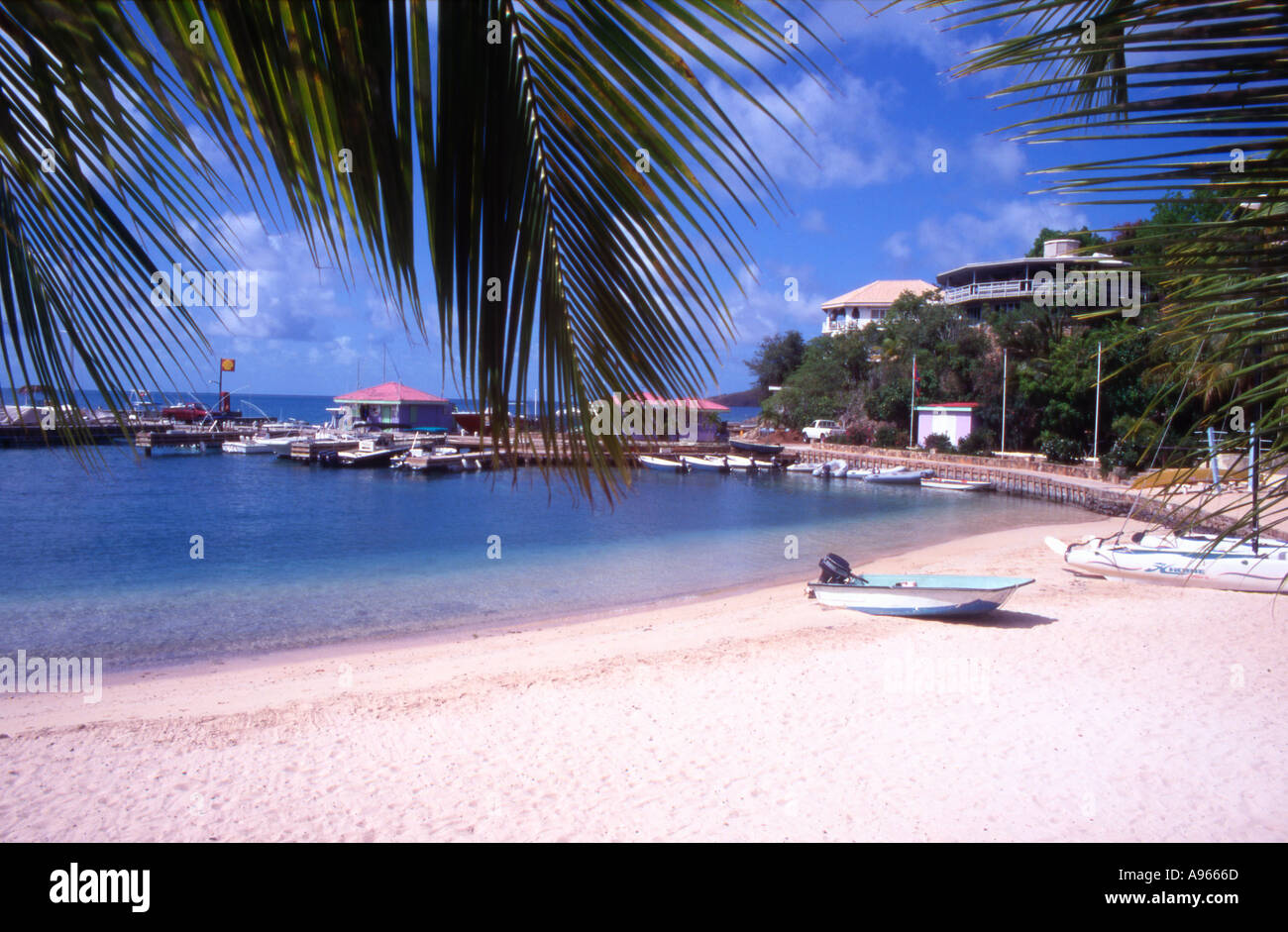 Caribbean Virgin Gorda Island Leverick Bay Stock Photo - Alamy