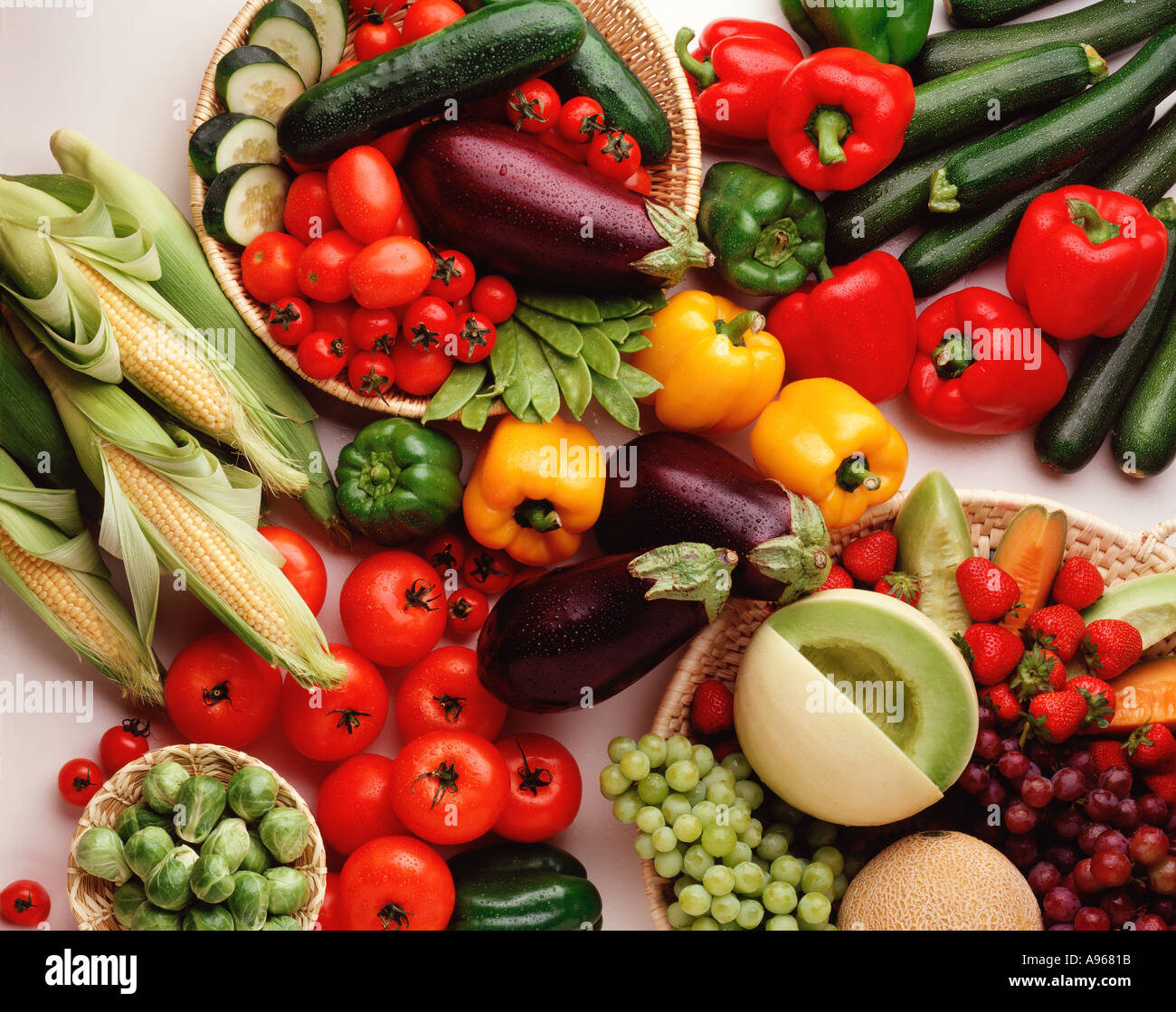 Agriculture mixture berries strawberries red hi-res stock photography ...
