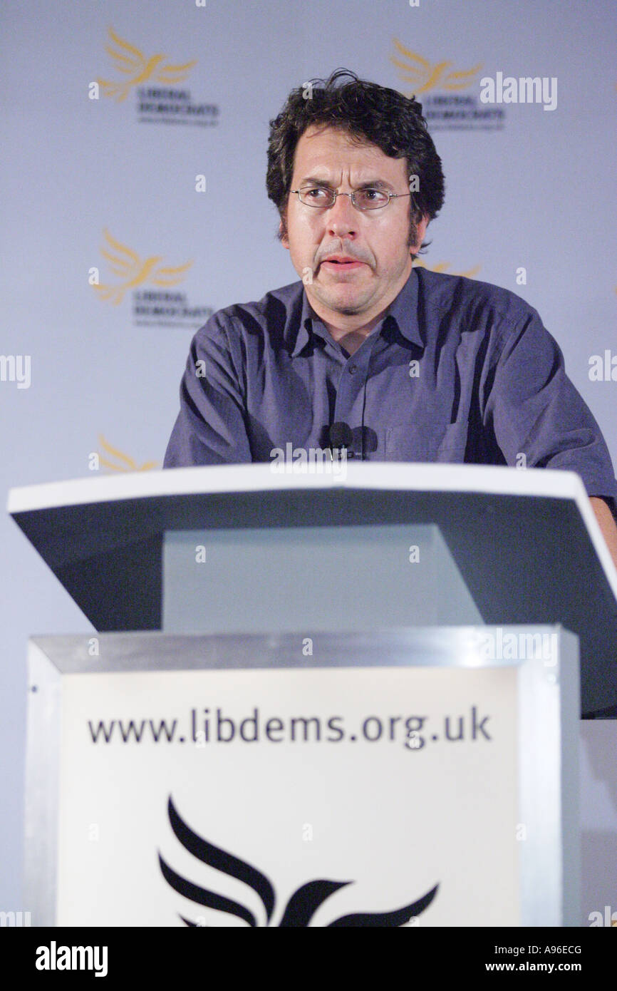 George monbiot speaking liberal democrats hi-res stock photography and ...