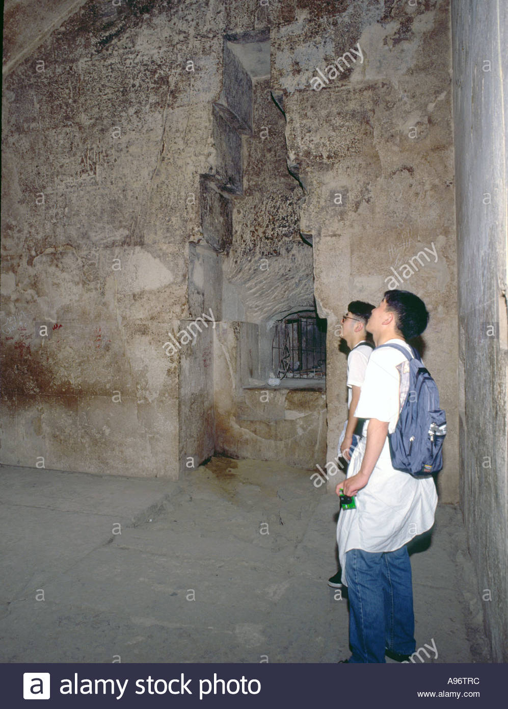 Inside The Great Pyramid Egypt Stock Photos & Inside The Great Pyramid ...